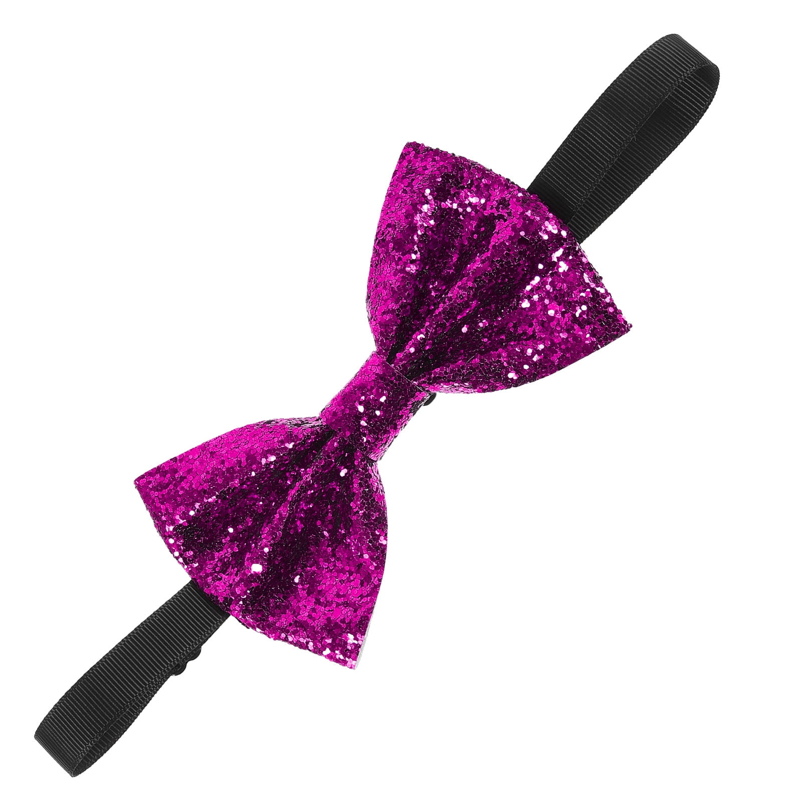 PENIKOKO 1Pack Oversized Bow Tie for Men Rosy Leather Adjustable Pre ...