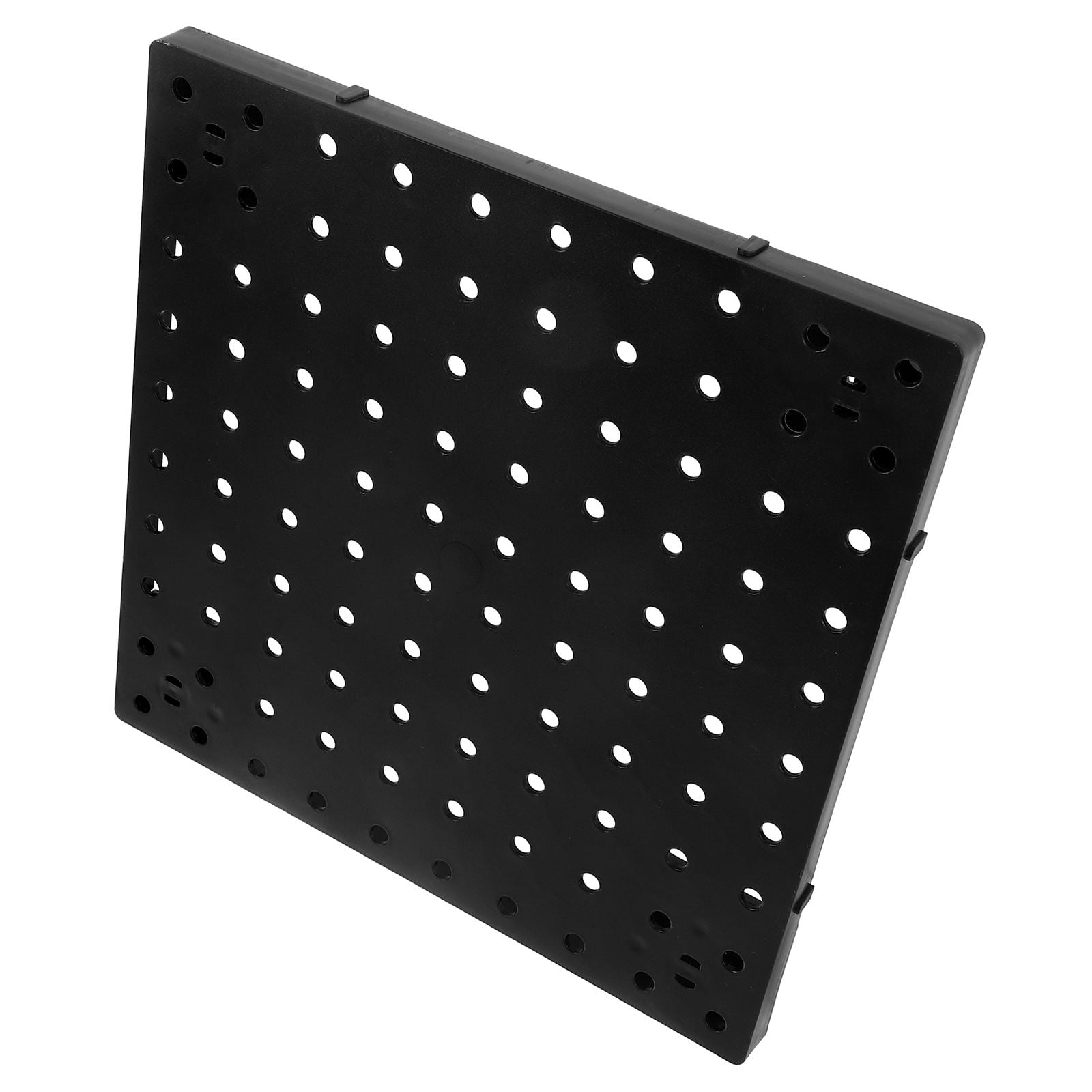 PENIKOKO 1Pack Pegboard Wall Organiser Black Plastic Panels 25.00X25 ...