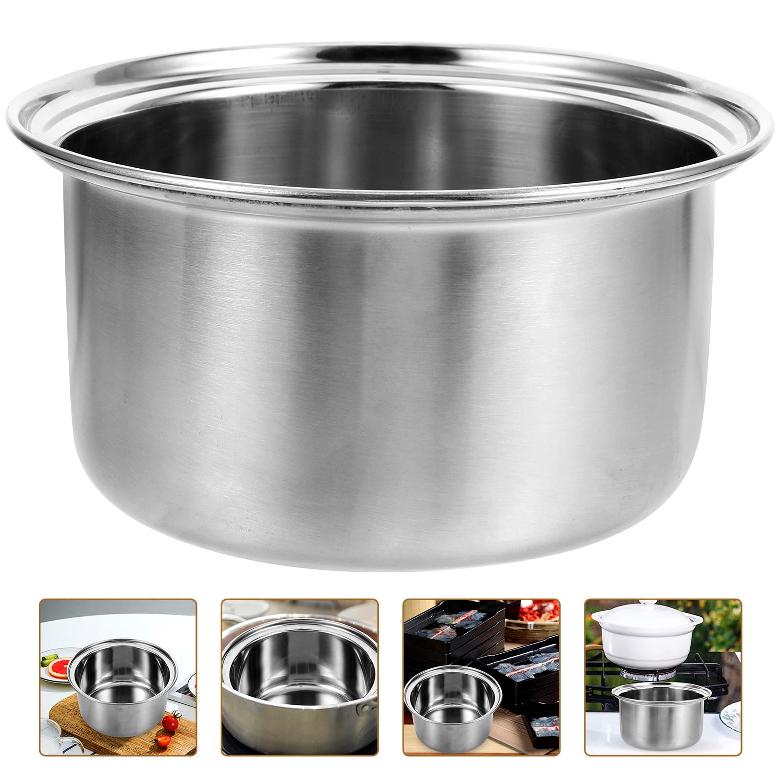 PENIKOKO 1Pack Stock Pot Liner for Small Kitchen Fast and Even Heating ...