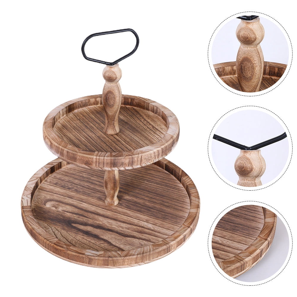 PENIKOKO 1Pack Wedding Dessert Rack Dessert Display Holder Brown ...