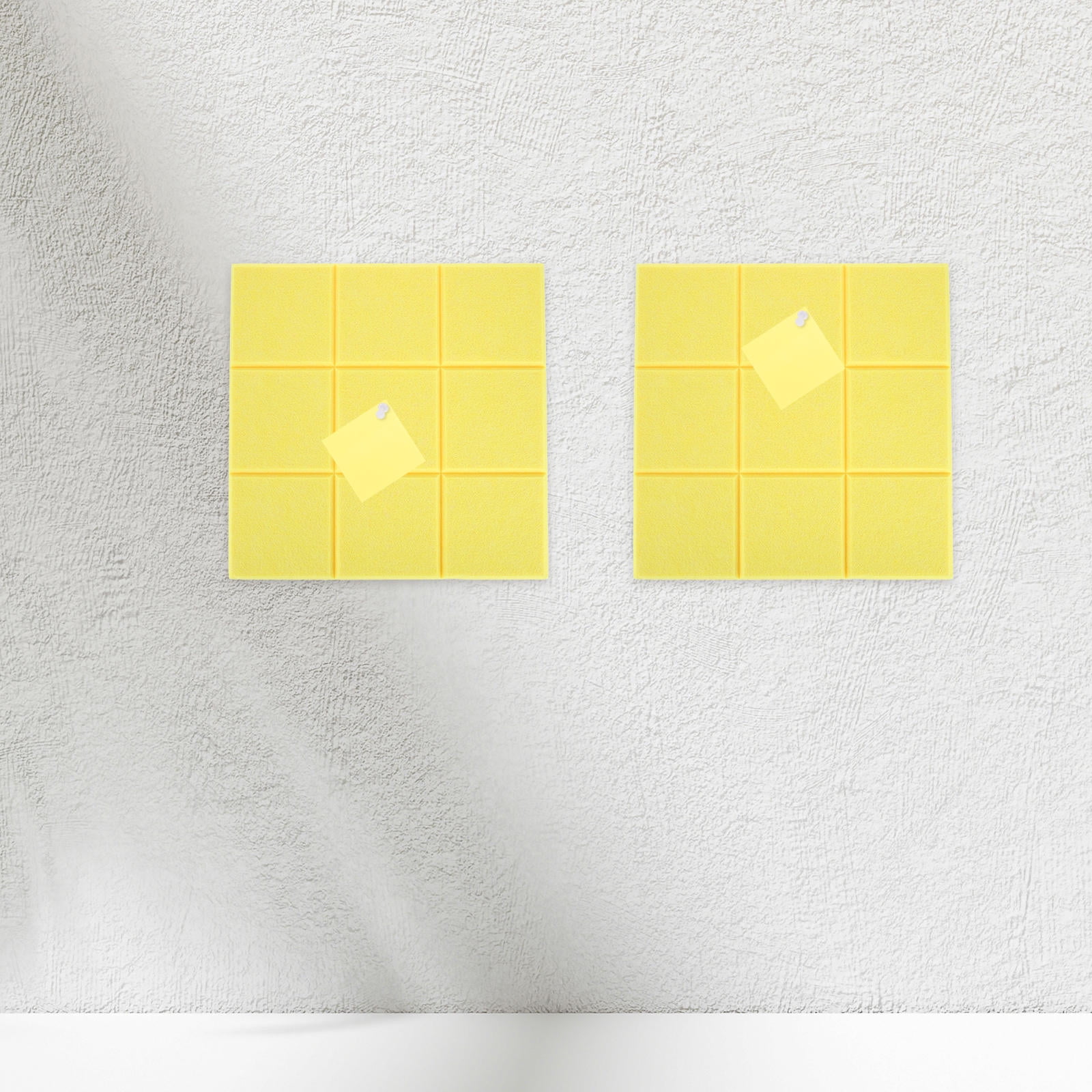 PENIKOKO 1Pack Yellow Felt Notice Board For General Users Photo Board ...