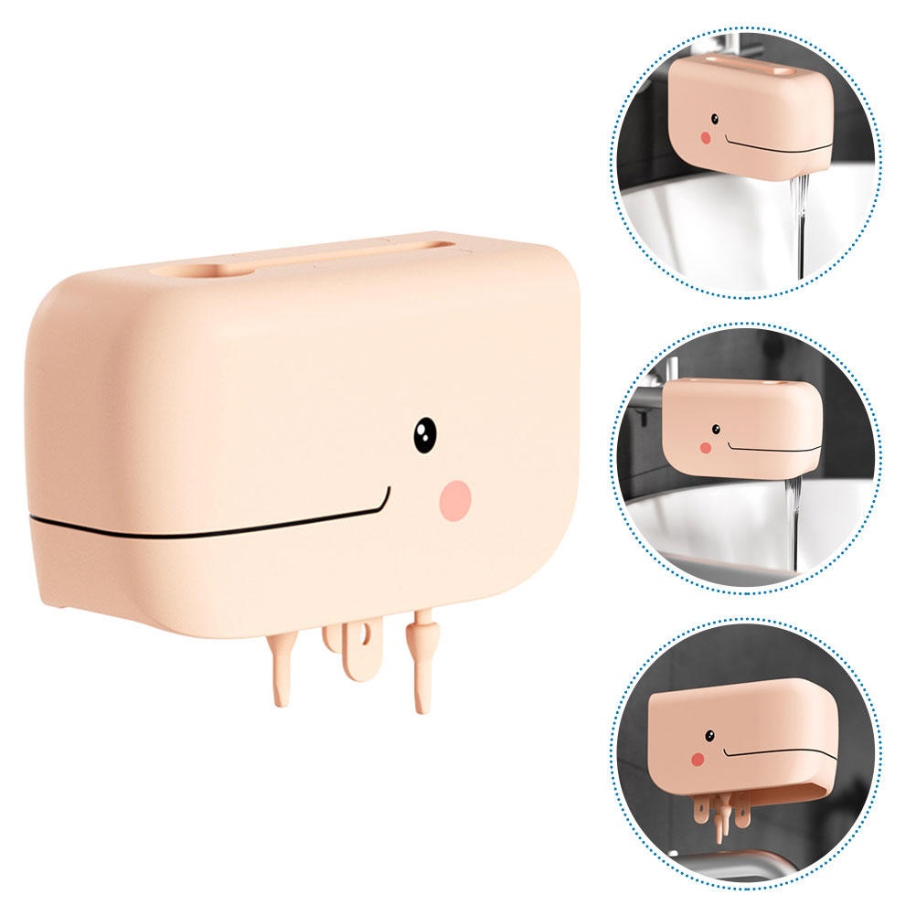 PENIKOKO 1Pcs Beige Whale Shape Silicone Baby Bathtub Faucet Protector ...