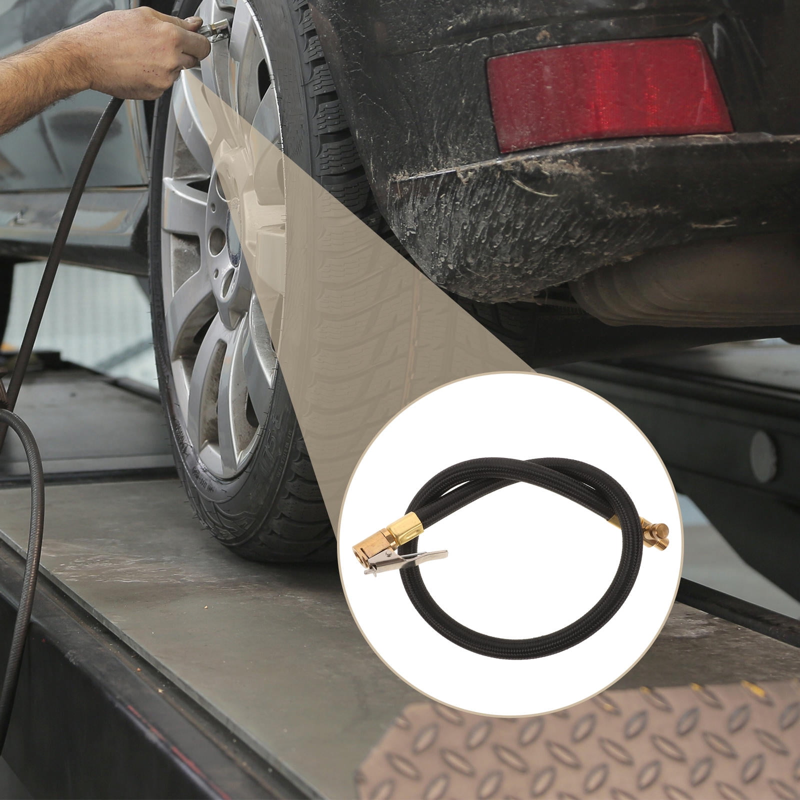 PENIKOKO Car Inflation Pump Pipe Inflator Tube Copper 1Pcs - Walmart.com