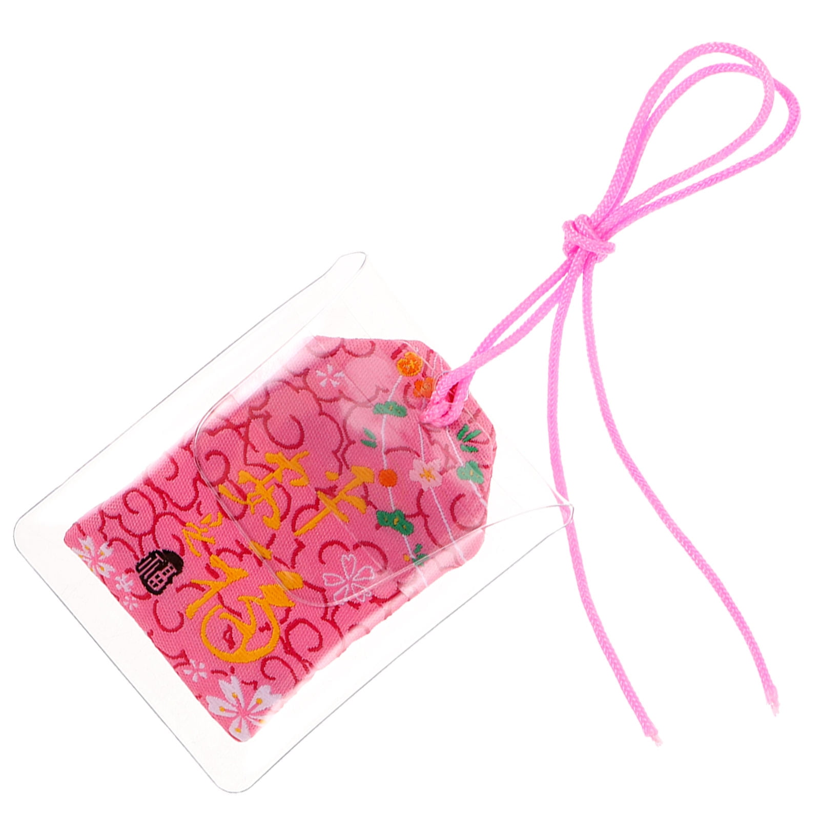 PENIKOKO 1Pcs Pink Cat Shape Omamori Charm Cute Key Chain For present ...