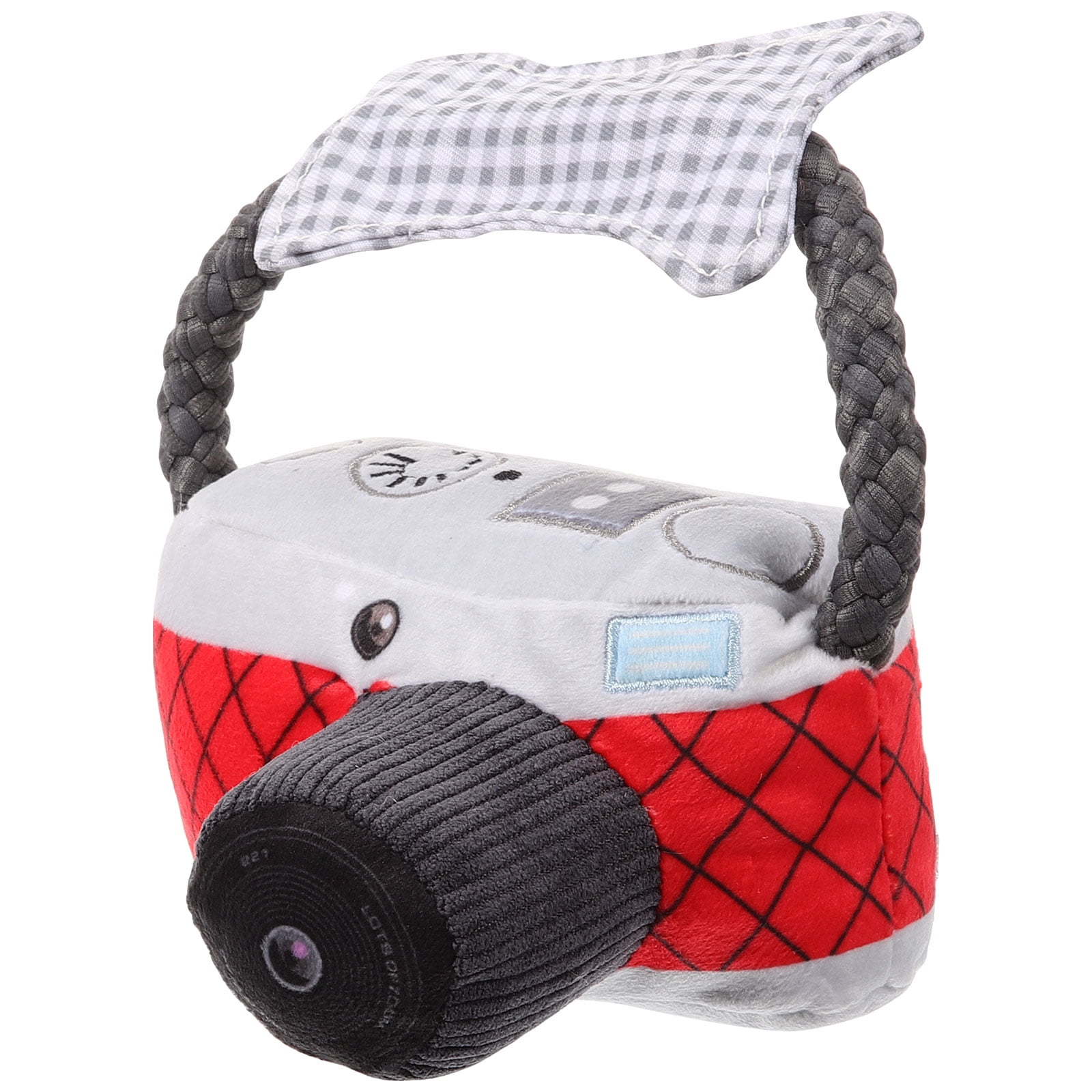 PENIKOKO 1Set 6.3X5.7X4.7Inch Plush Squeaky Dog Chew Toy for Teething ...