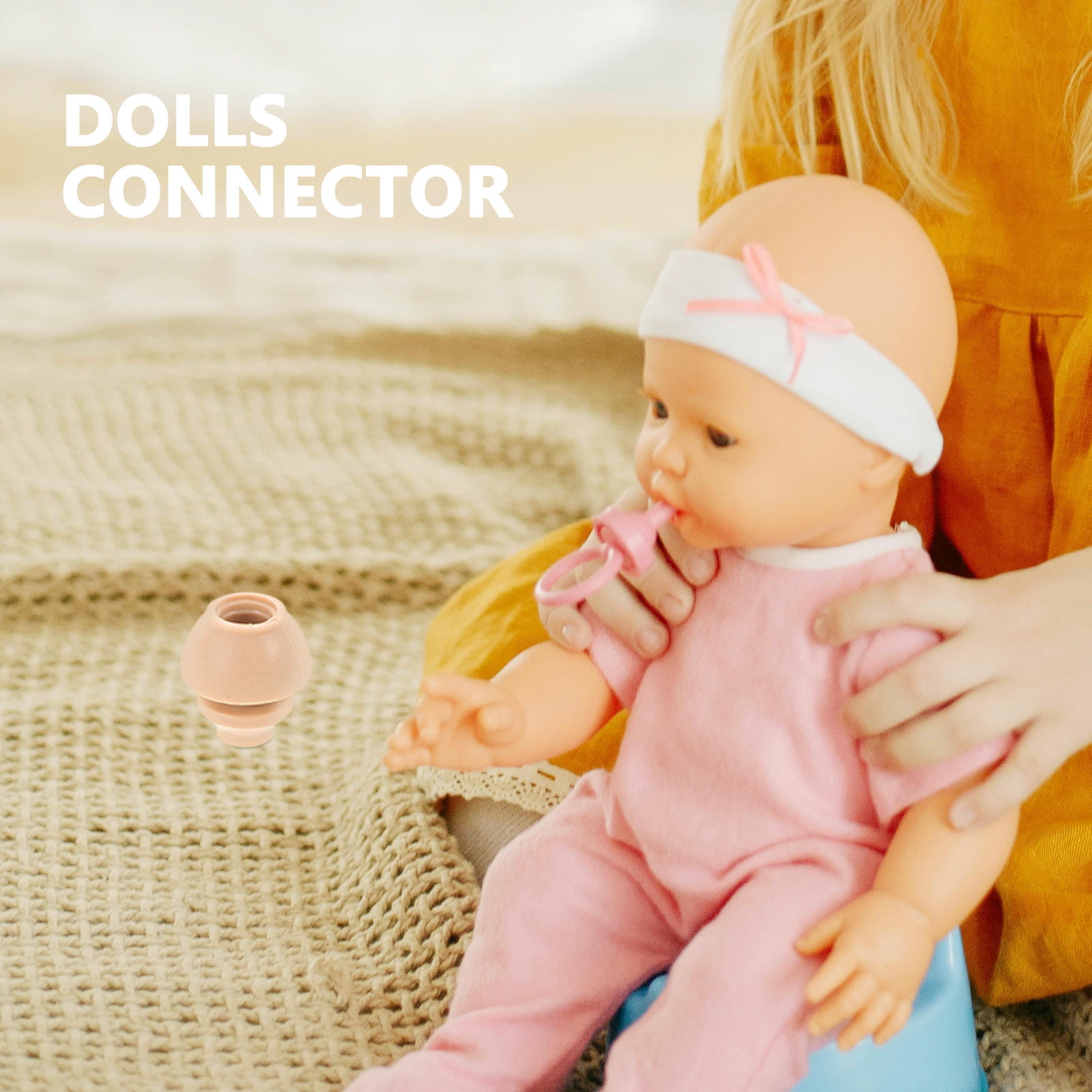 PENIKOKO 1Set Beige ABS Doll Neck Connector Figures and Toy Making ...