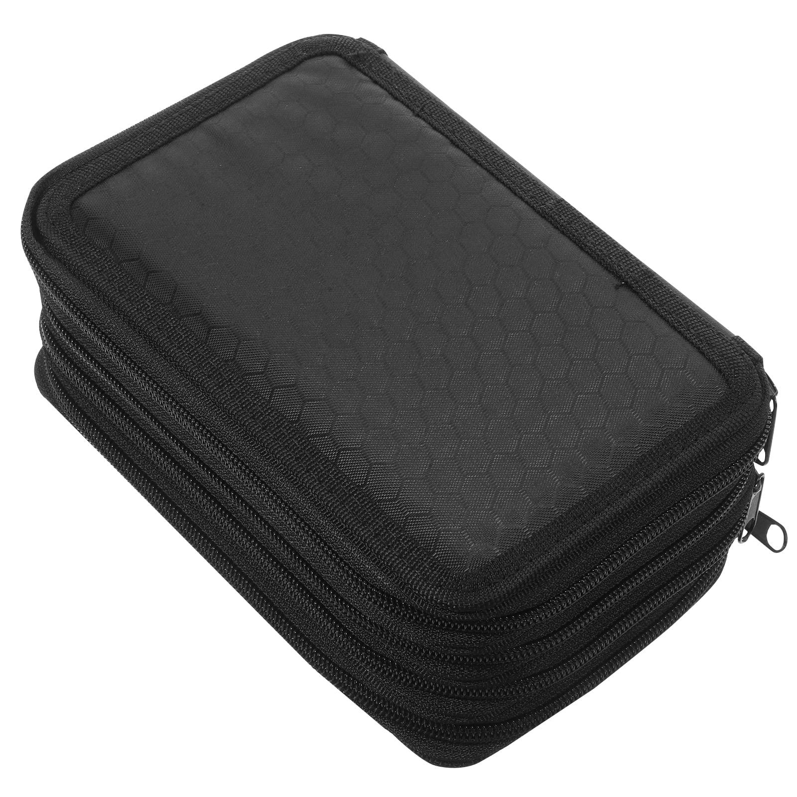 PENIKOKO 1Set Big Capacity Storage Pouch Black 20.5X13X7.2CM Oxford ...