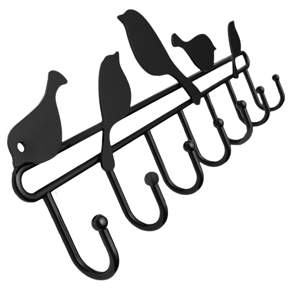 PENIKOKO 1Set Coat Rack With Shelf Heavy Duty Clothes Rack Iron 46X7 ...