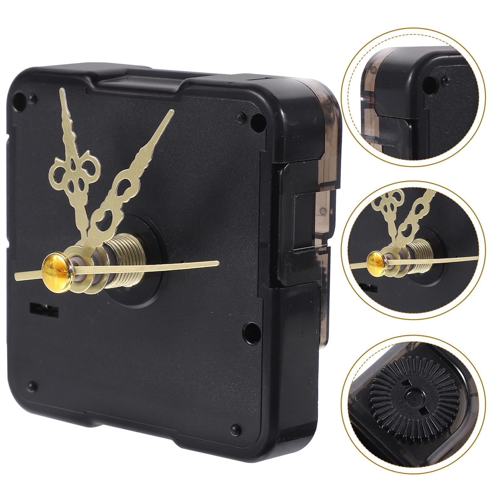 PENIKOKO 1Set Golden Plastic Clock Mechanism for Diy Hour And Minute ...