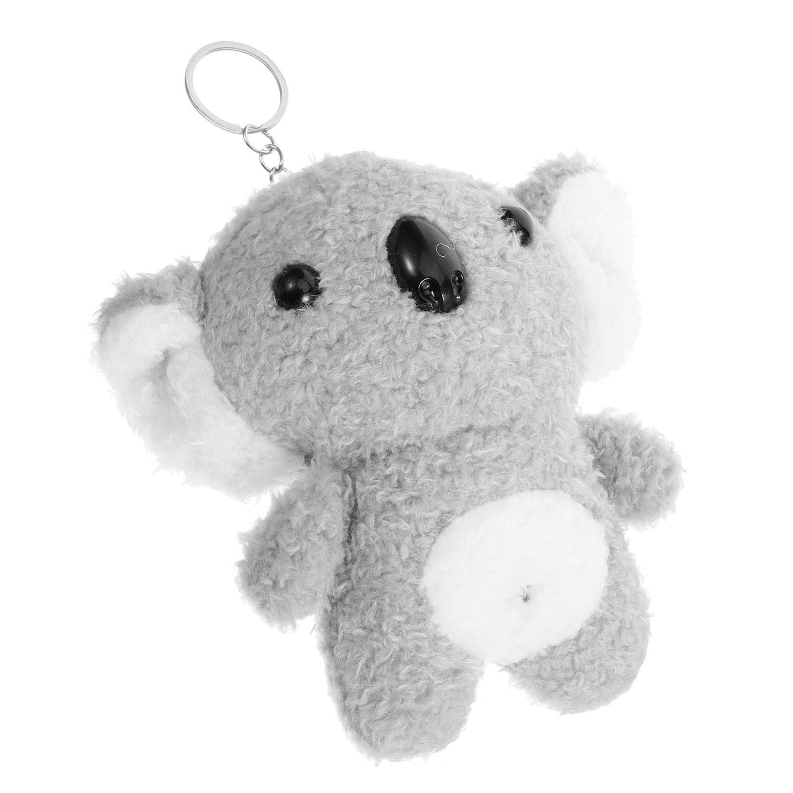 PENIKOKO Koala Keyring Stuffed Pendant for Girls and Adults Grey Plush ...