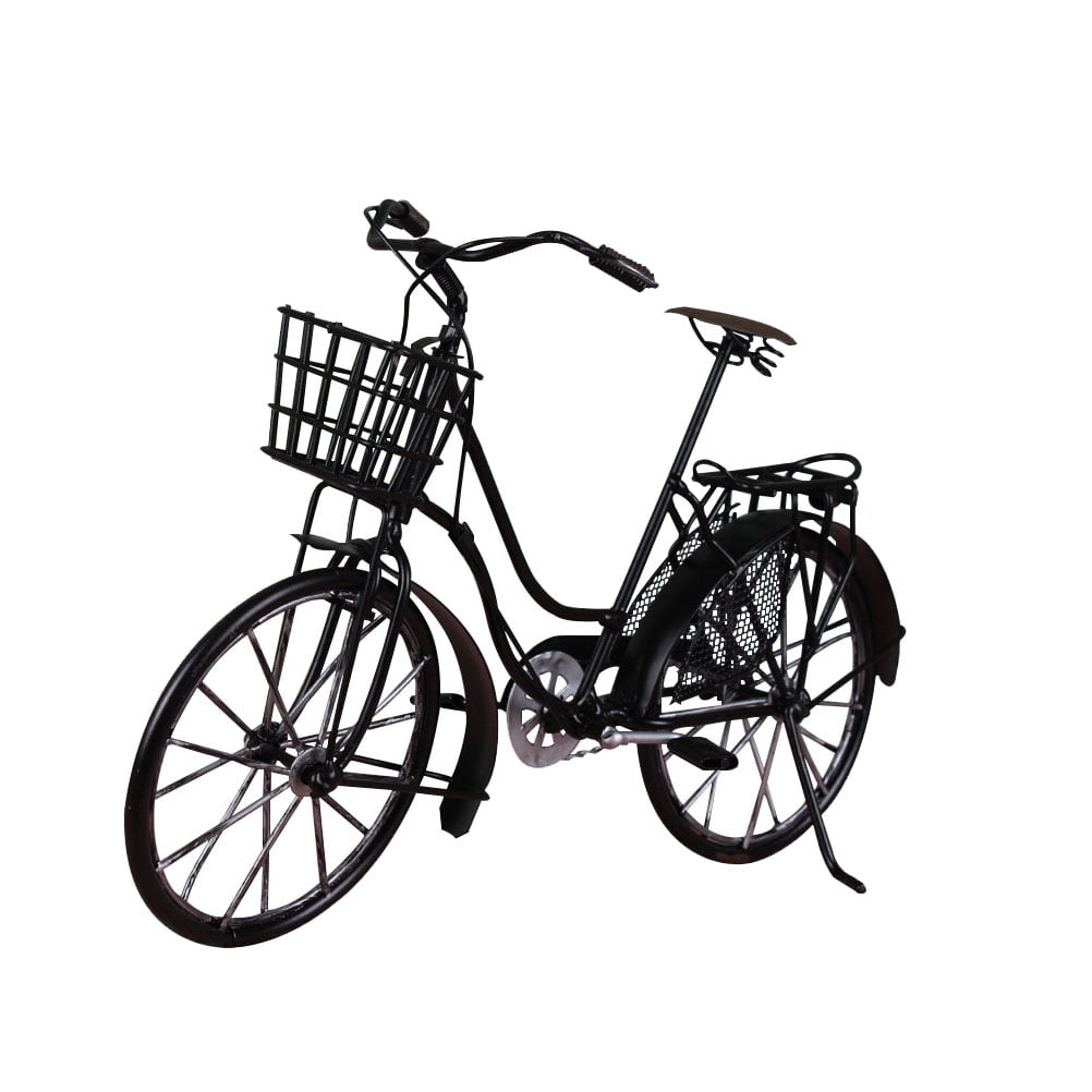 PENIKOKO 1Set Metal Bike Model Black Artwork for Home Decor and ...