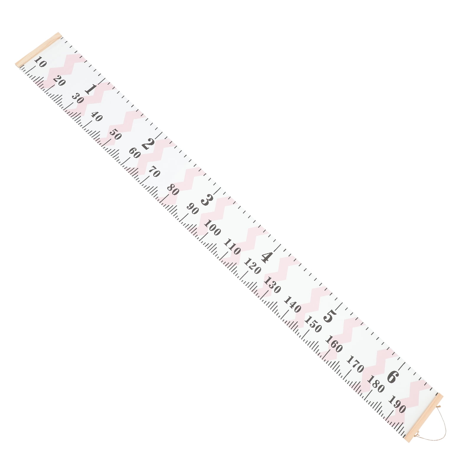PENIKOKO 1Set Pink Canvas Height Chart Ruler for Childrens Height Gauge ...
