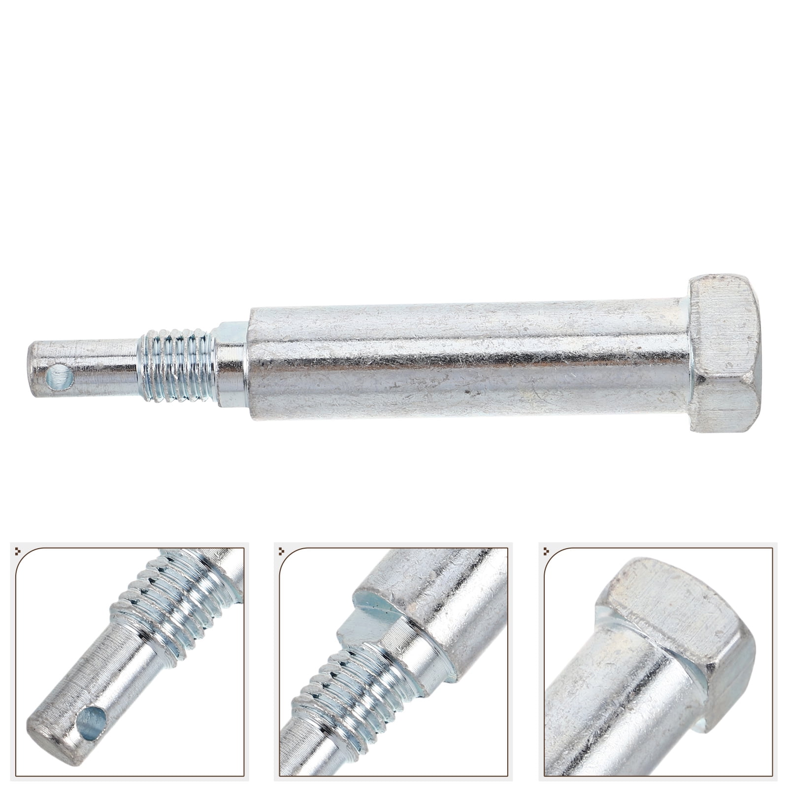 PENIKOKO 1Set Silver Square Topped Jack Gear Pole for Construction ...