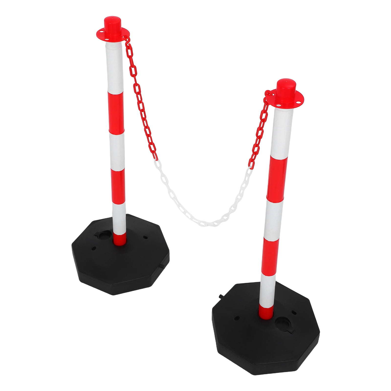 PENIKOKO 1Set Traffic Delineator Post with Fillable Base and Handle for ...