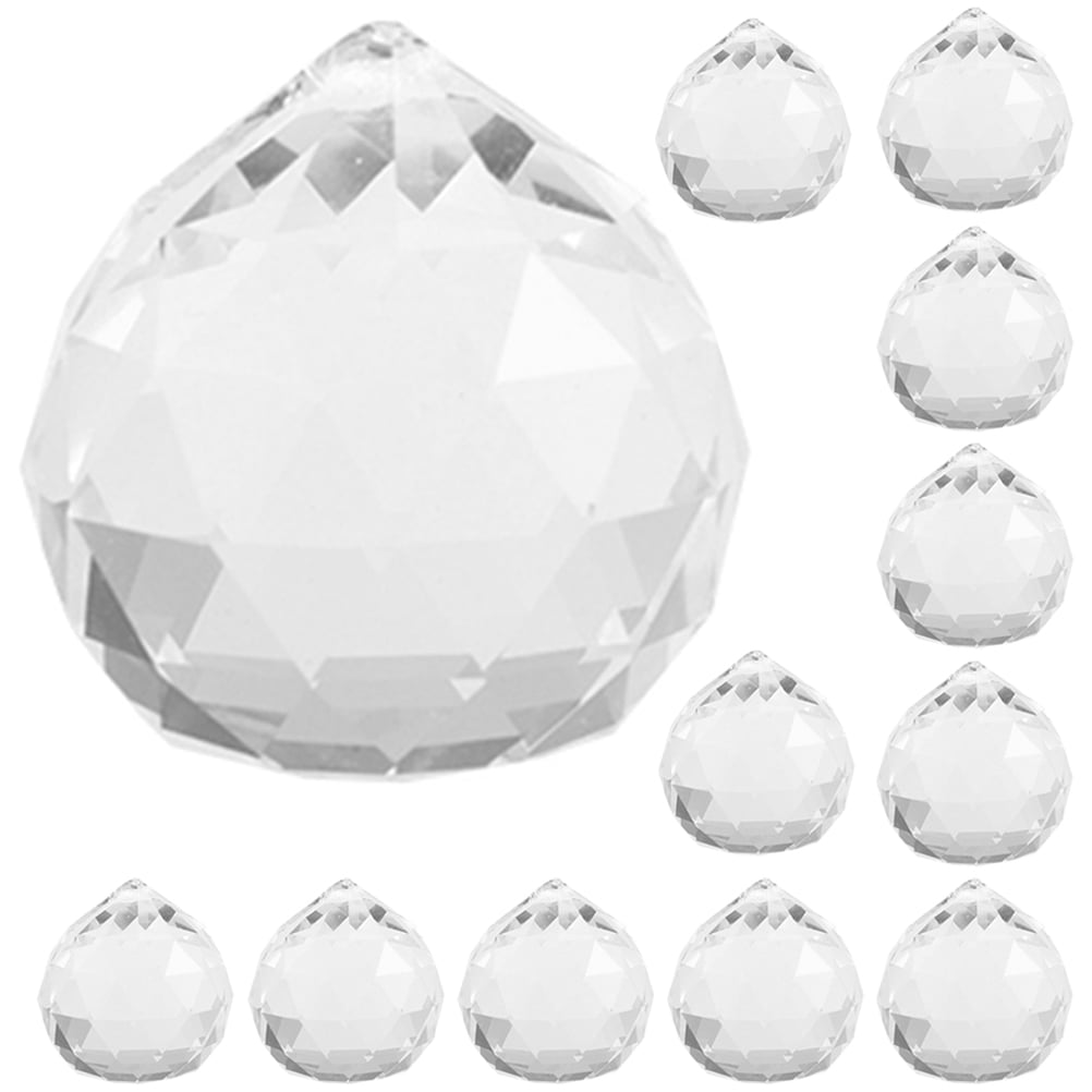 PENIKOKO 20Pcs Crystal Hanging Crystals for Chandelier and Balcony ...