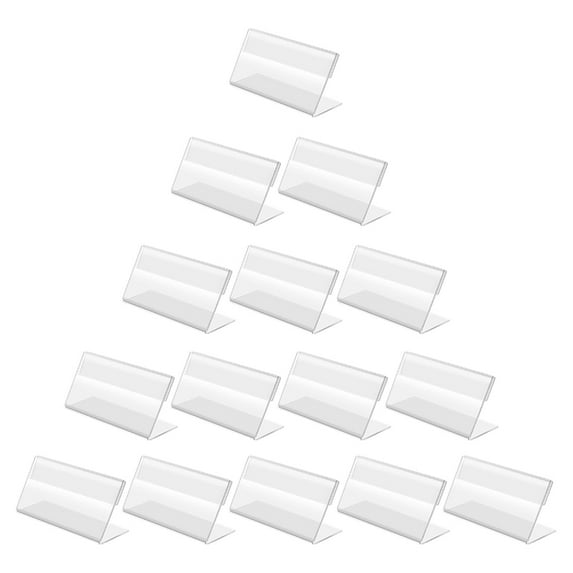 PENIKOKO 20pcs Price Rack Display Holders for Desk, Simple Sign Stands ...