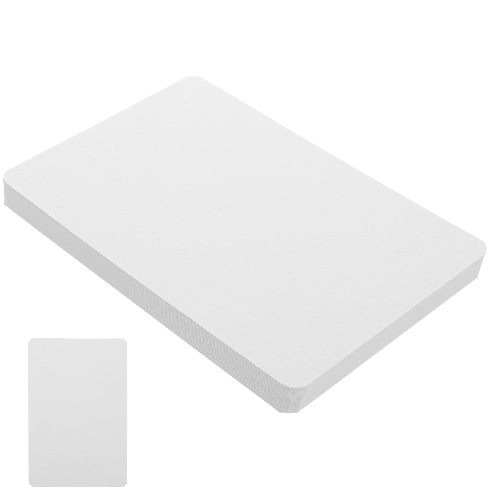 PENIKOKO 25Pcs White Watercolor Paper Cards Made from Wood Pulp Thick ...