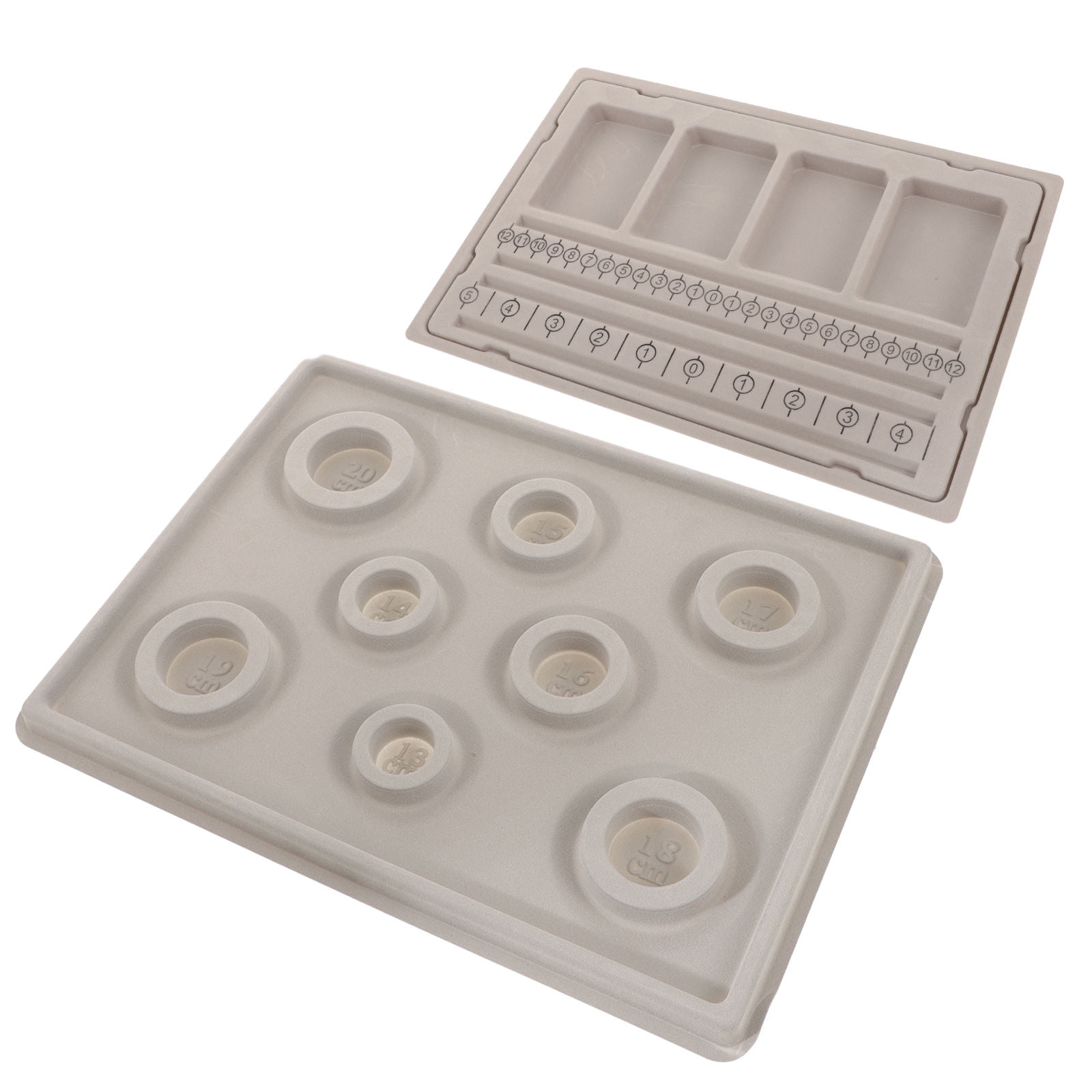 PENIKOKO Diy Bracelet Measurement Board Bracelet Design Board PP 2Pcs ...