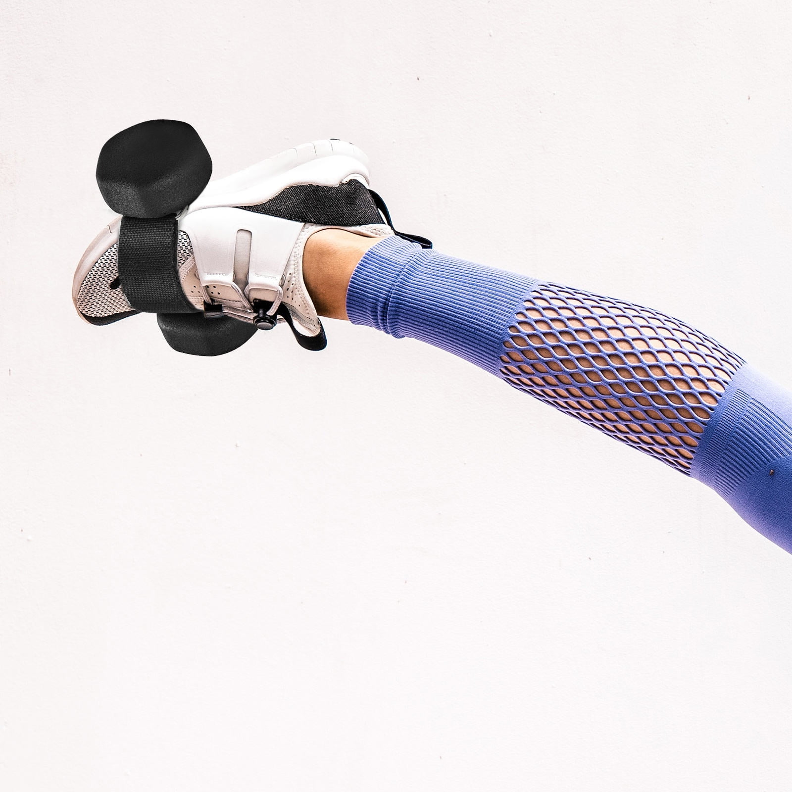 PENIKOKO 2-Pack Black Adjustable Workout Straps for Hamstring and Leg ...