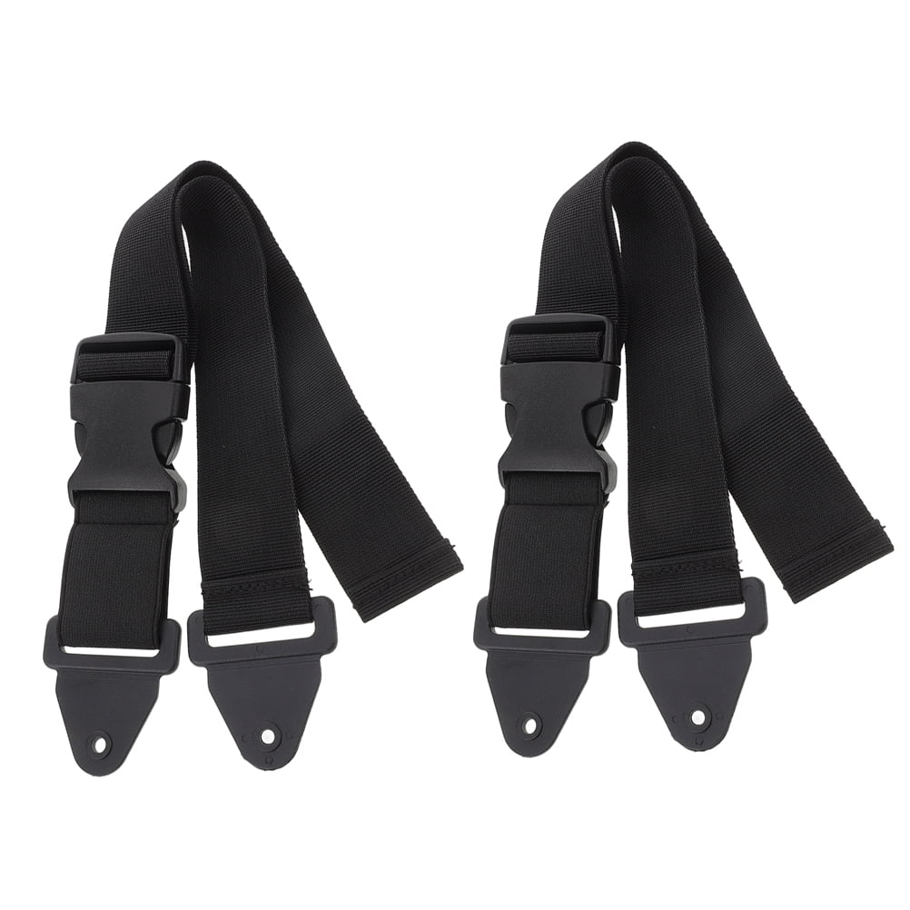 PENIKOKO 2-Pack Black Garbage Can Bands with Webbing Plastic Secure ...