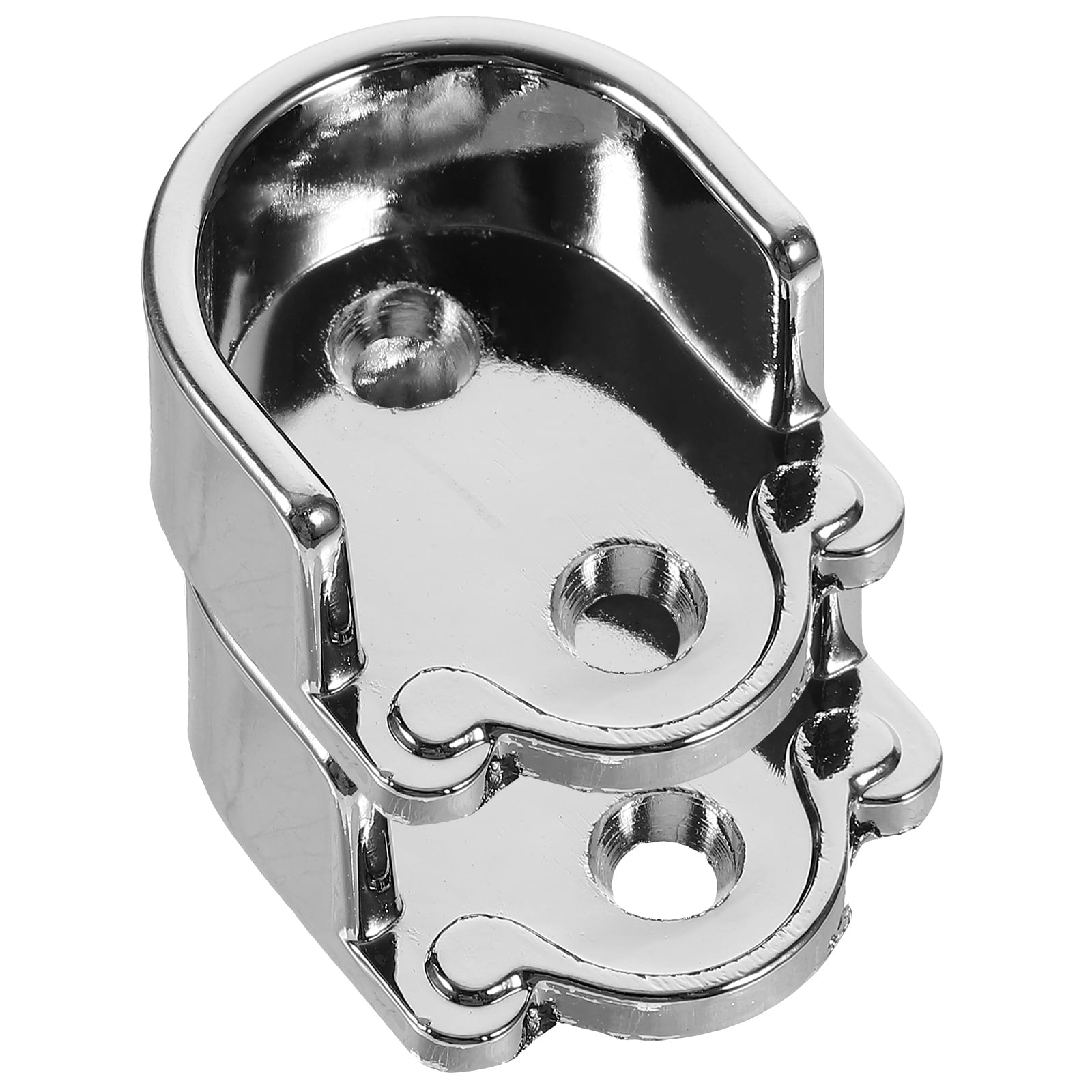 PENIKOKO Clothing Pole Holder Stainless Steel Closet Rod Bracket 2Pcs 1 ...