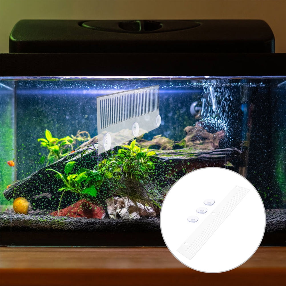 PENIKOKO 2-Pack Multifunctional Fish Tank Overflow Comb, Divider and ...