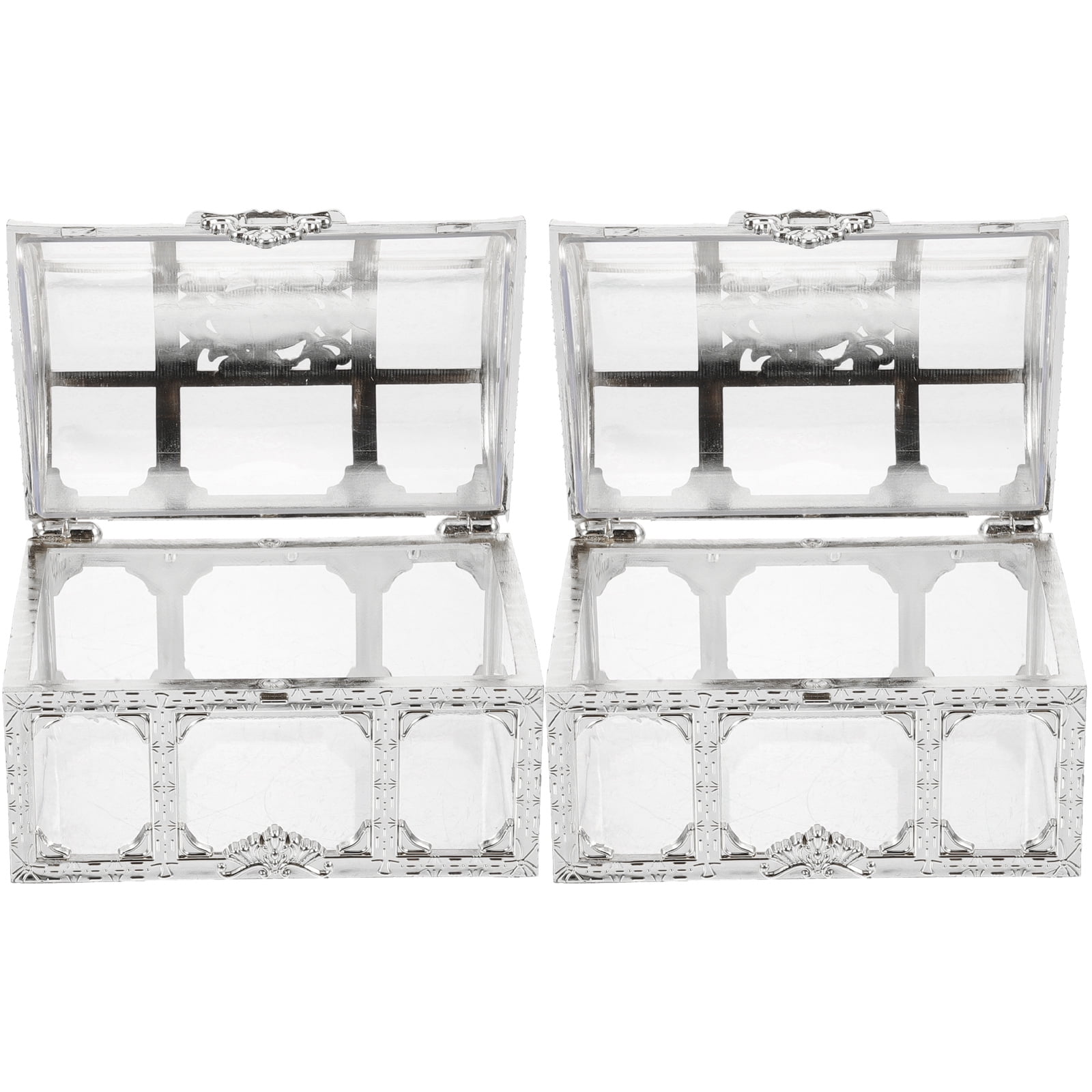 PENIKOKO 2Set Handheld Vintage Treasure Chests for Wedding Candies and ...
