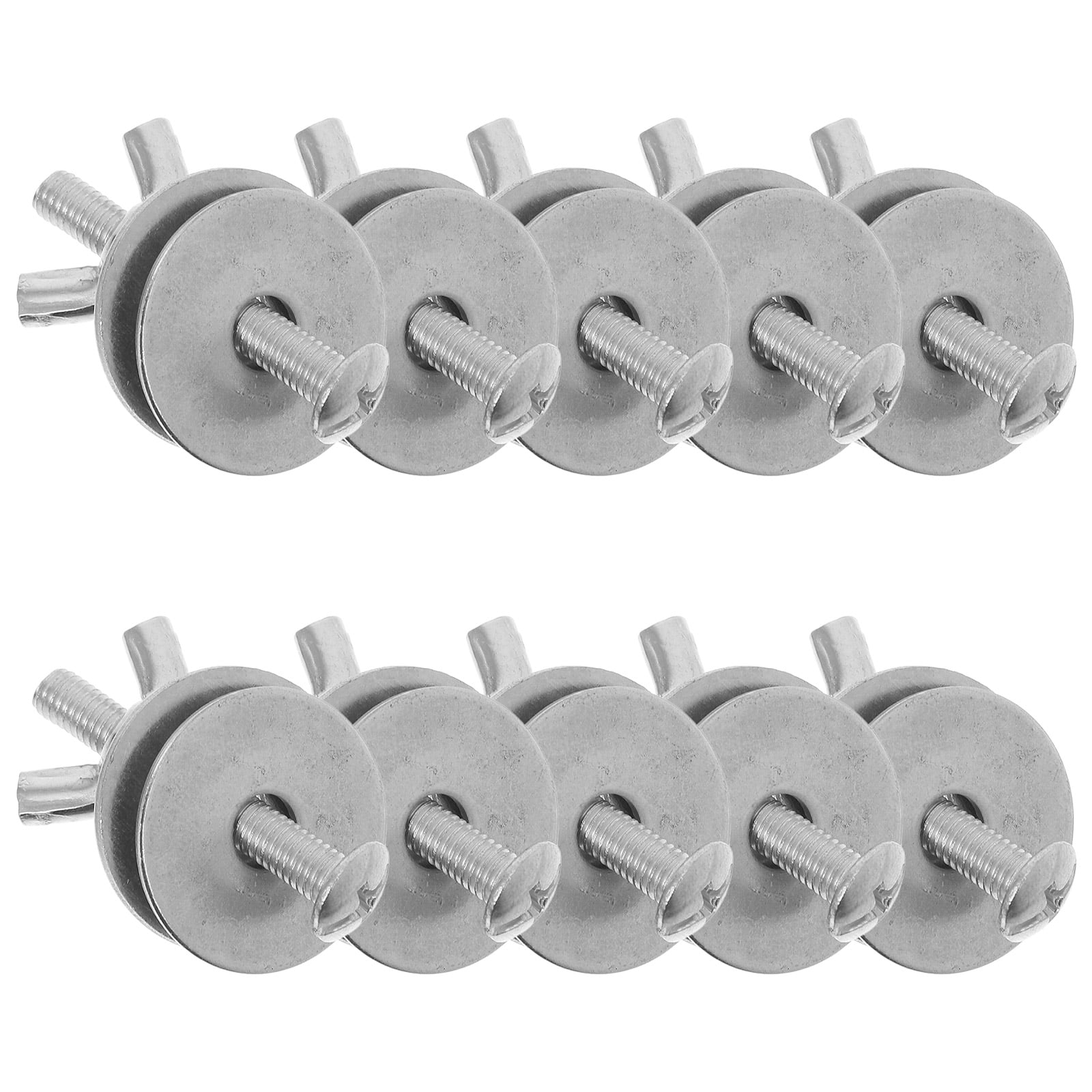 PENIKOKO 40 Pcs Metal Breed Box Fixing Screws Kits in Silver for Bird ...