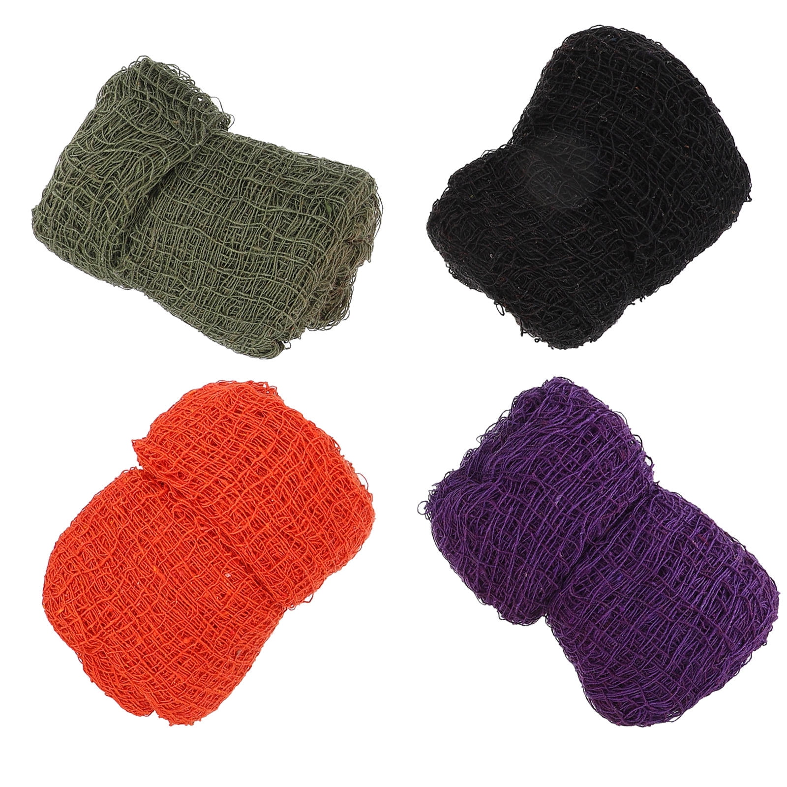PENIKOKO 4Pcs Horror Gauze Decoration Assorted Color Scary Gauze for ...