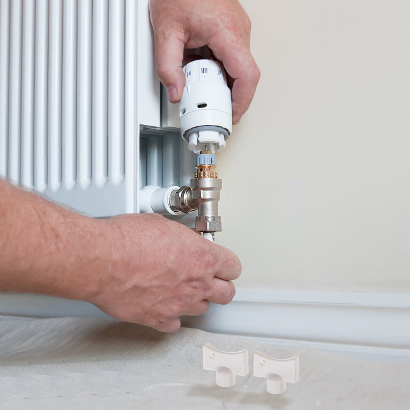 PENIKOKO 4Pcs Radiator Heater Faucet Keys Small Square Socket Bleed ...