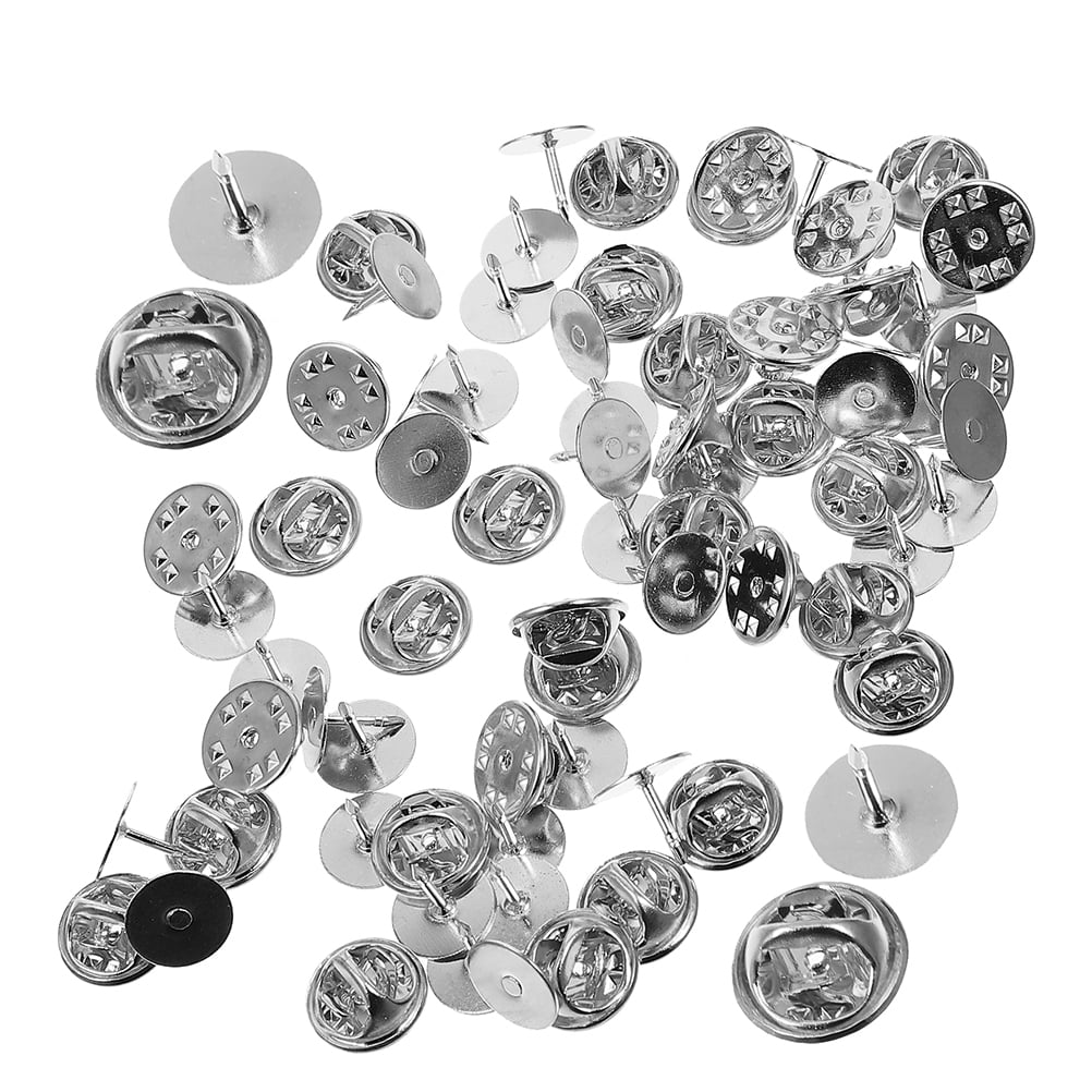 PENIKOKO 50 Sets Enamel Pin Locking Backs for Tie Tacks and Badges in ...