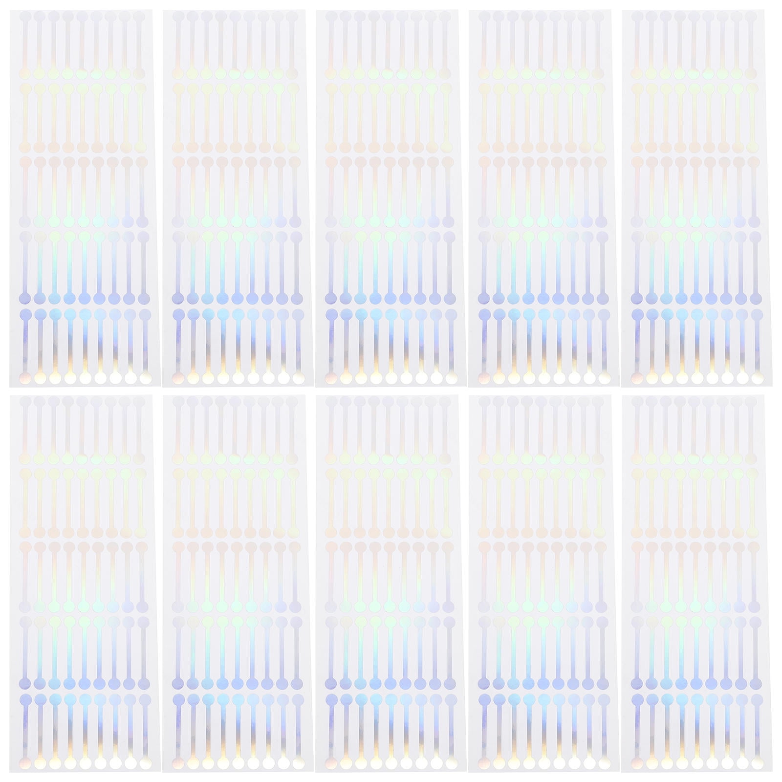 PENIKOKO Tamper Evident Stickers Seal Stickers Pvc 500Pcs 1.57X0.24X0 ...