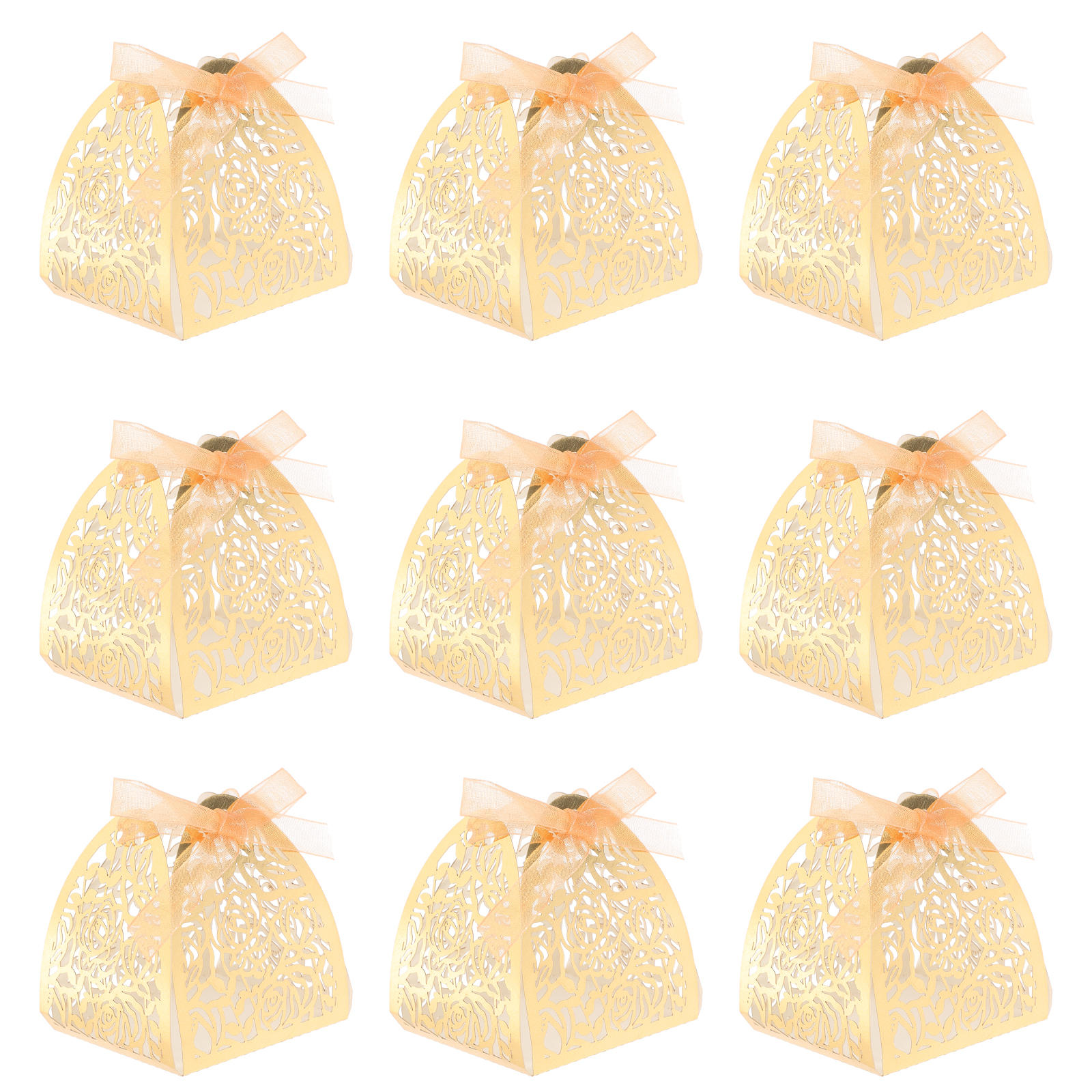PENIKOKO 50Pcs Golden Candy Wrappers Paper for Elegant Chocolate ...