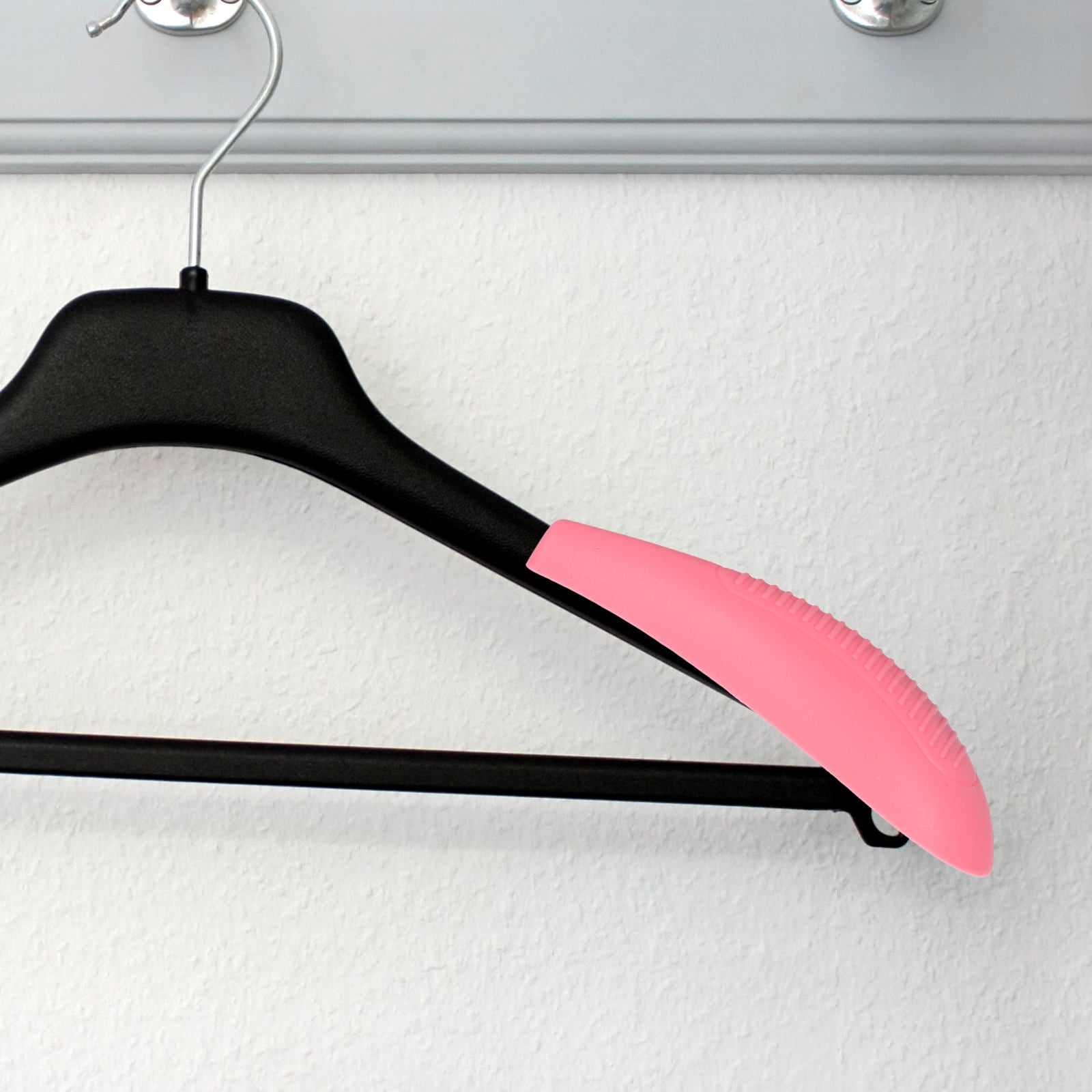 PENIKOKO Assorted Color Plastic Shoulder Forms for Hangers AntiSlip ...