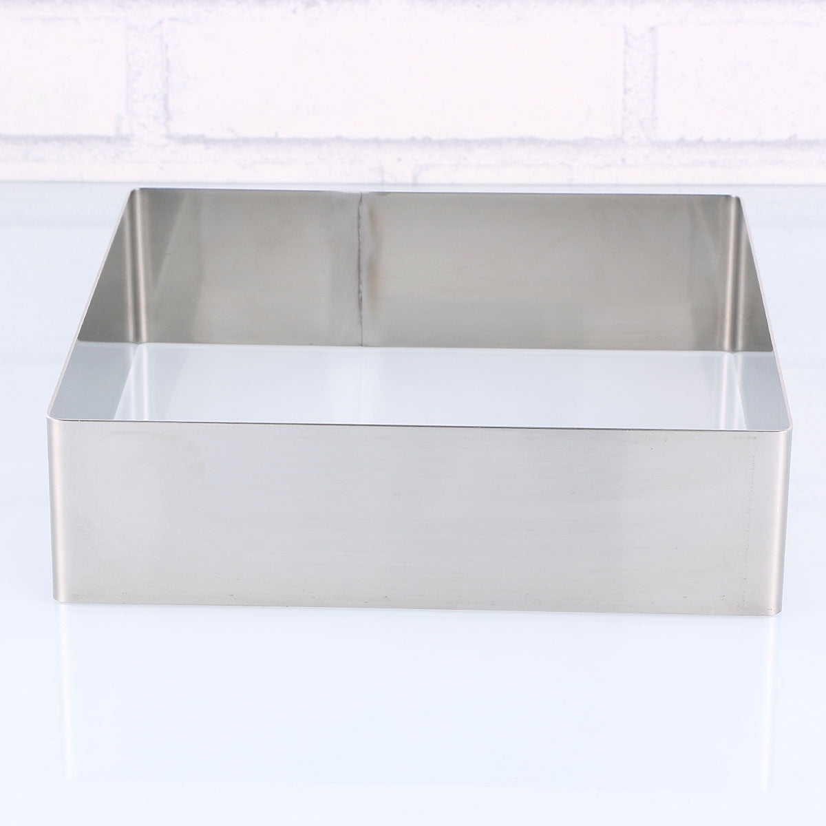 PENIKOKO Baking Moulds Stainless Steel Square Mousse Cake Ring For Home ...