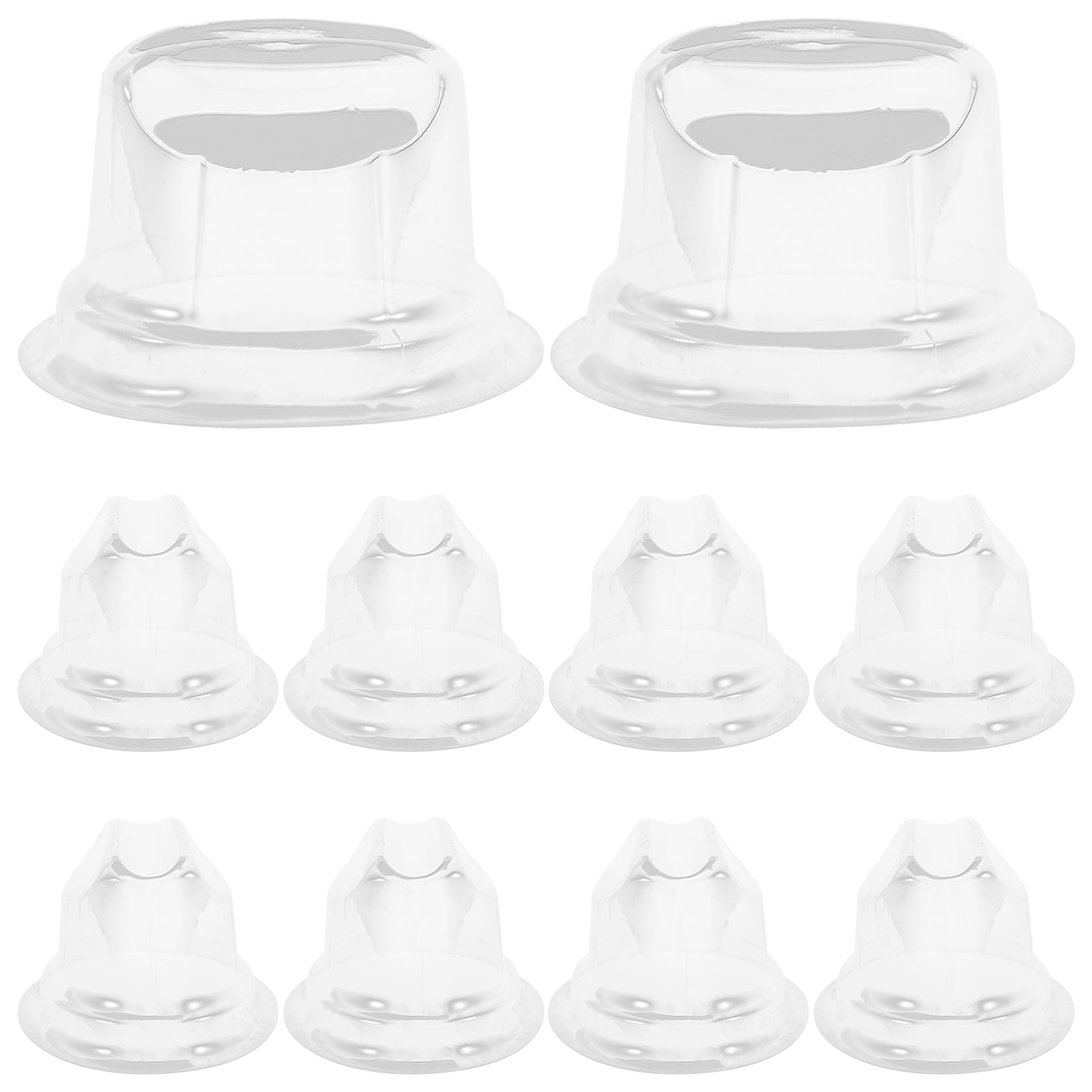 PENIKOKO Standing Hat Rack Hat Stand Transparent 10pcs - Walmart.com