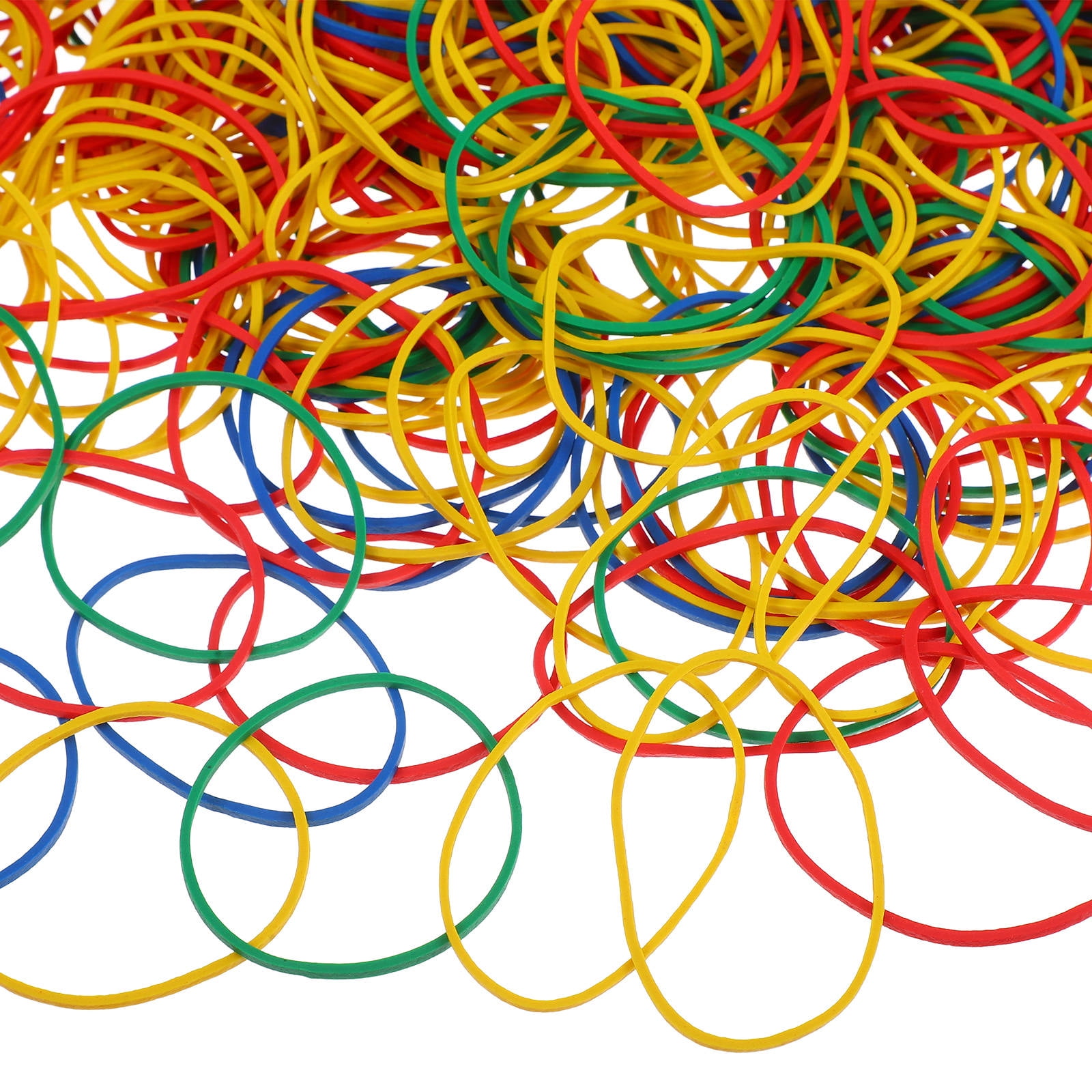 PENIKOKO Circular High Elasticity Assorted Color Rubber Bands 1Set for ...