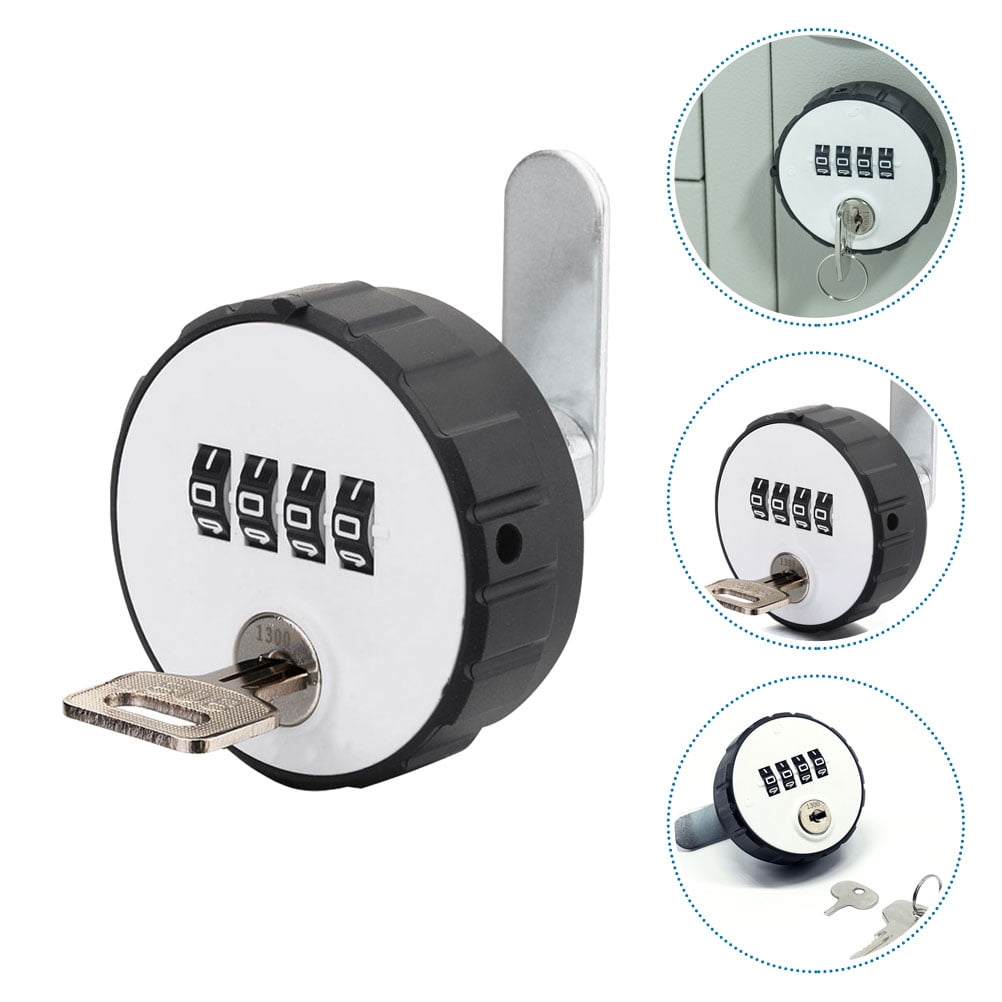 PENIKOKO Combination Cabinet Lock Showcase Lock Multi Color Double ...