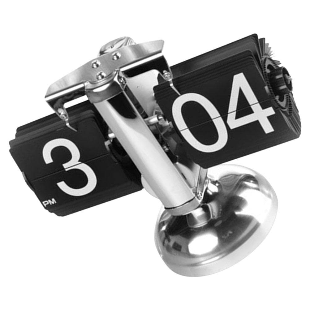 PENIKOKO Flip Desk Clock Digital Flip Down Clock Rectangular Modern ...