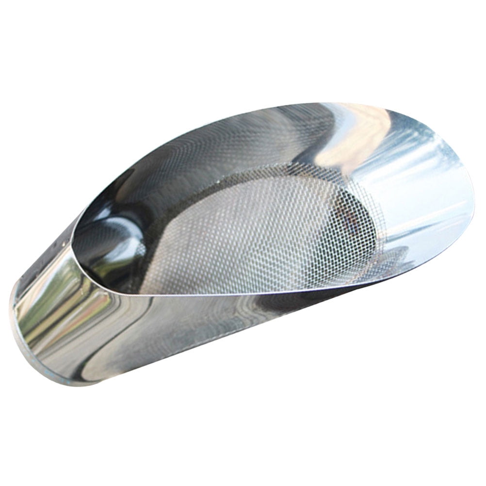 PENIKOKO Gardening Tool Cylinder Shape Silver Garden Sieve for Soil and ...