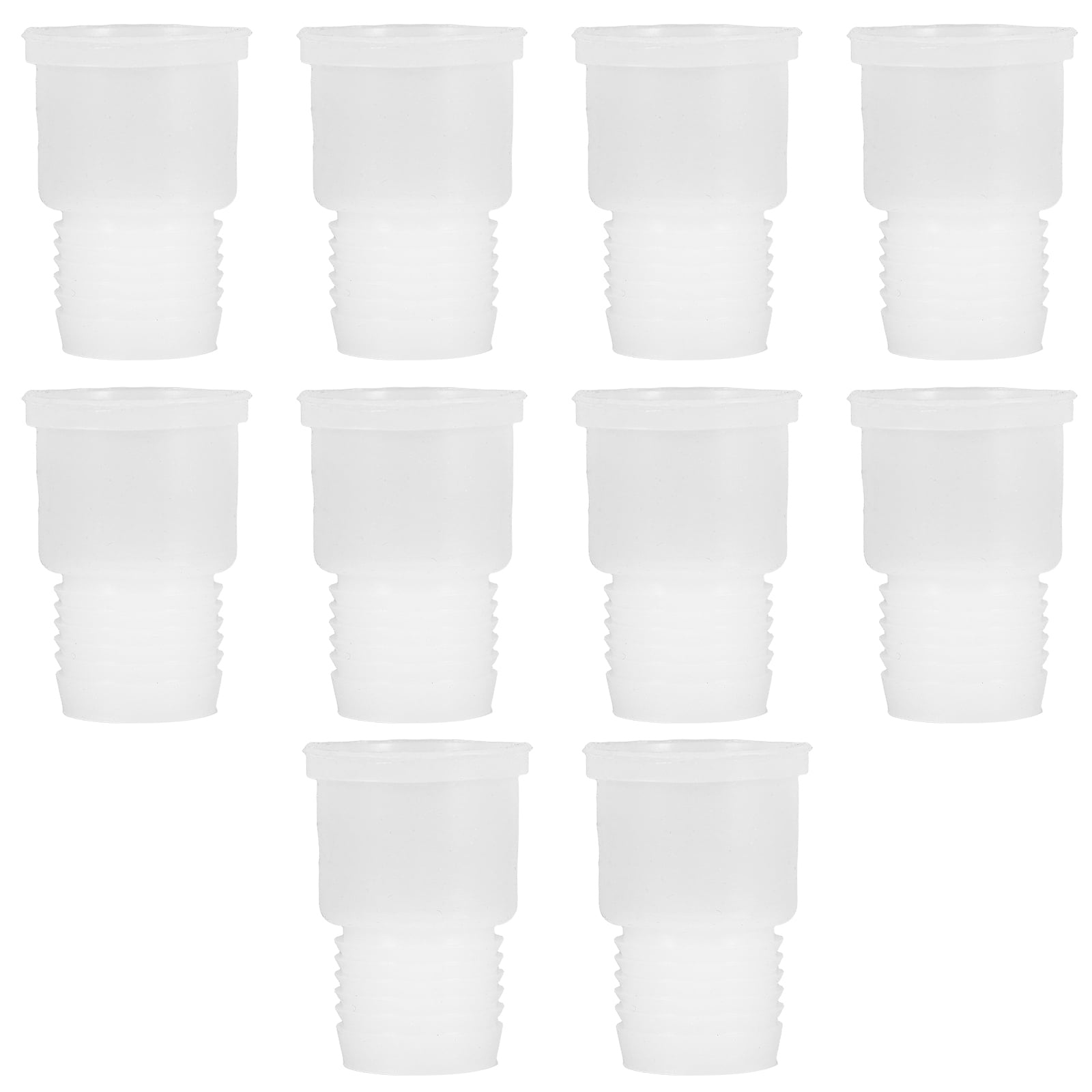 PENIKOKO Lab Bottle Stopper Silicone Threaded Top Prevent Loosening ...