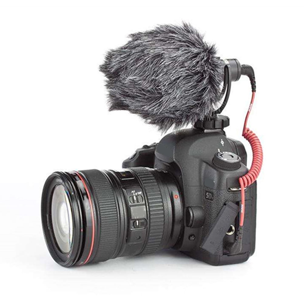 PENIKOKO Multi Color Microphone Furry Windscreen Muff for Camera ...