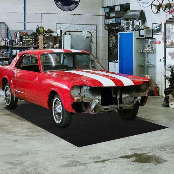 Oil Drip Mat Under Car