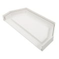 PENIKOKO Gutter Fittings Gutter End Cap White PVC 1Pack - Walmart.com