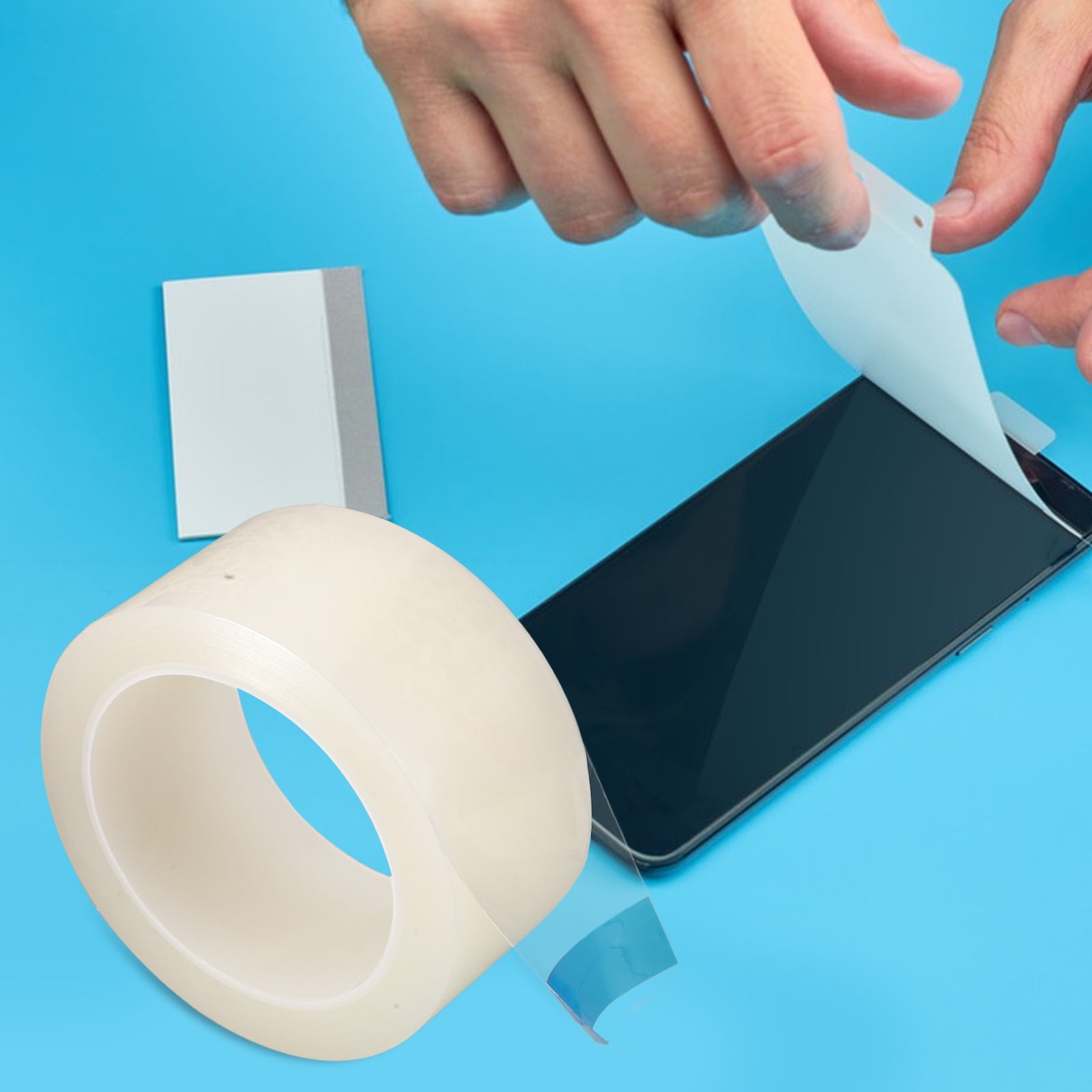 PENIKOKO Phone Screen Scratch Remover 1 Roll Adhesive Screen Tape PE ...