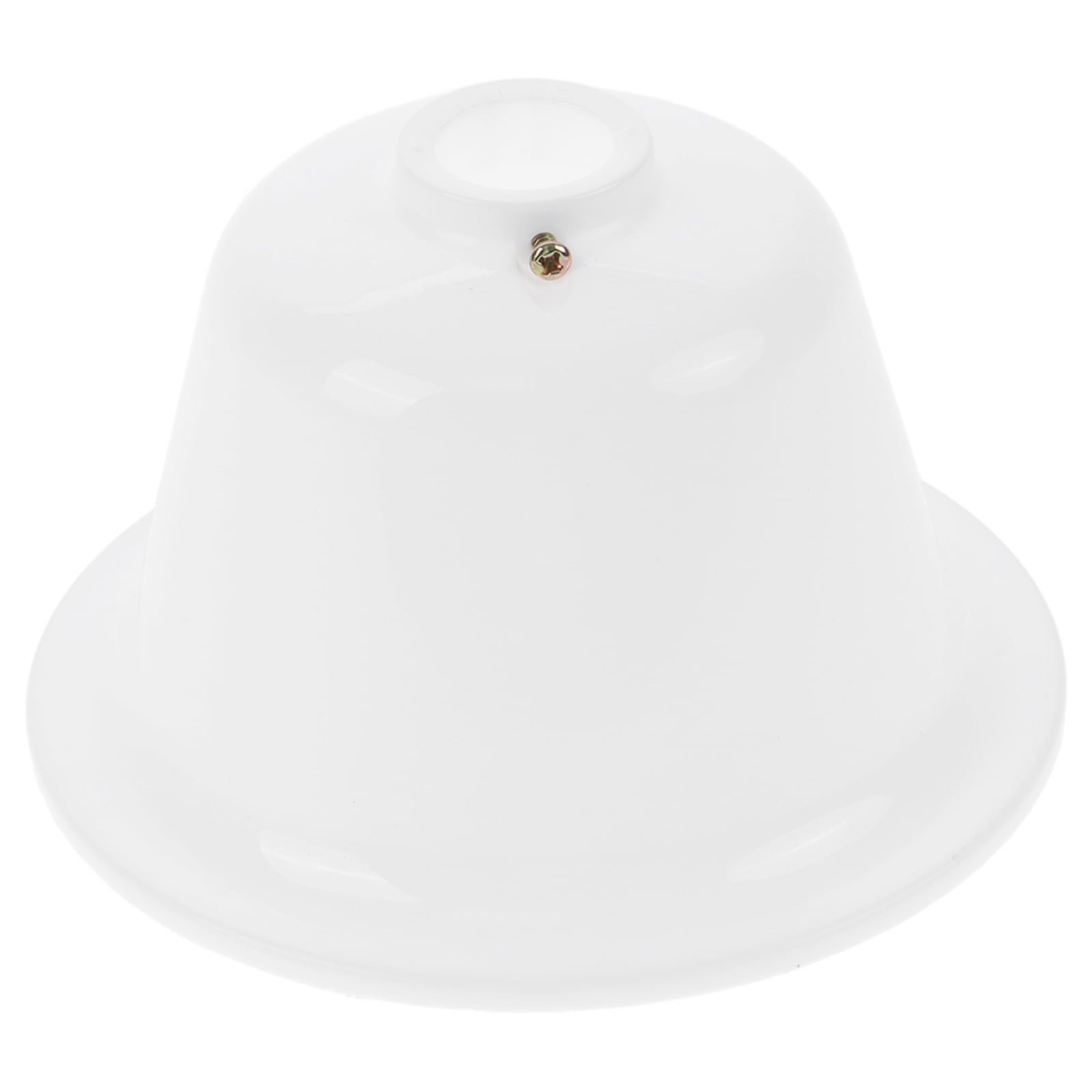 PENIKOKO White Plastic Ceiling Fan Bottom Canopy, Decorative Cover for ...
