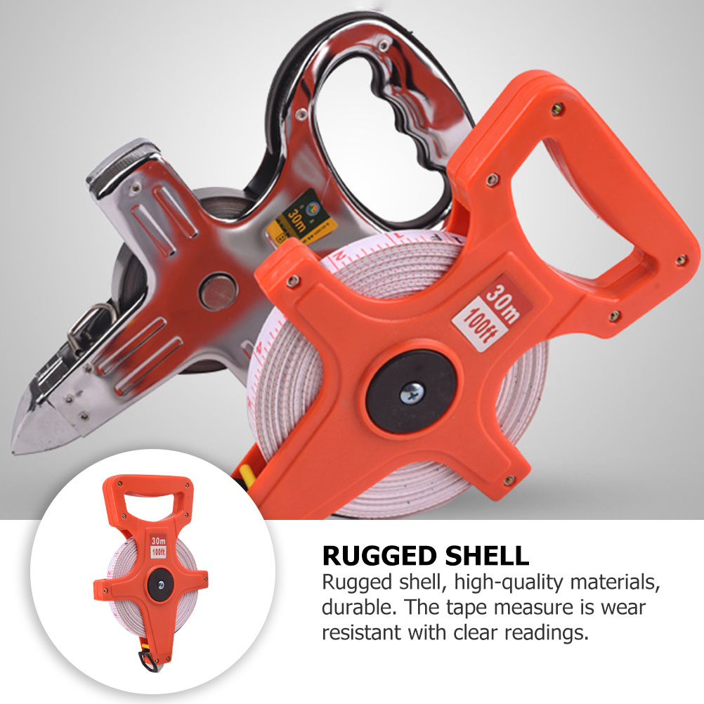 PENIKOKO Portable Retractable Engineering Ruler with Accurate Measurement 30m Long and Durable ...