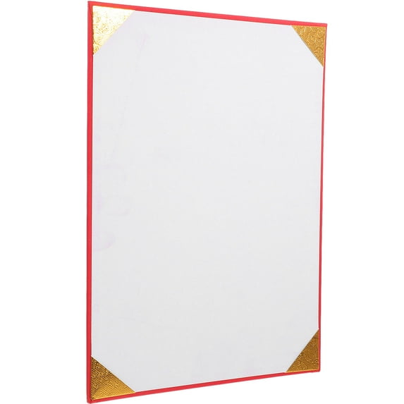 PENIKOKO Red Rectangular Diploma Liner Paper for Diplomas Design 1 ...
