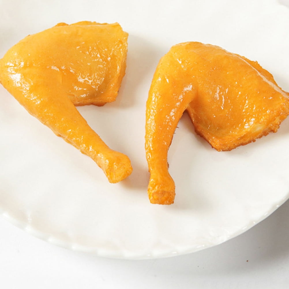 PENIKOKO Simulation Food Chicken Leg Model Realistic Chicken Legs ...