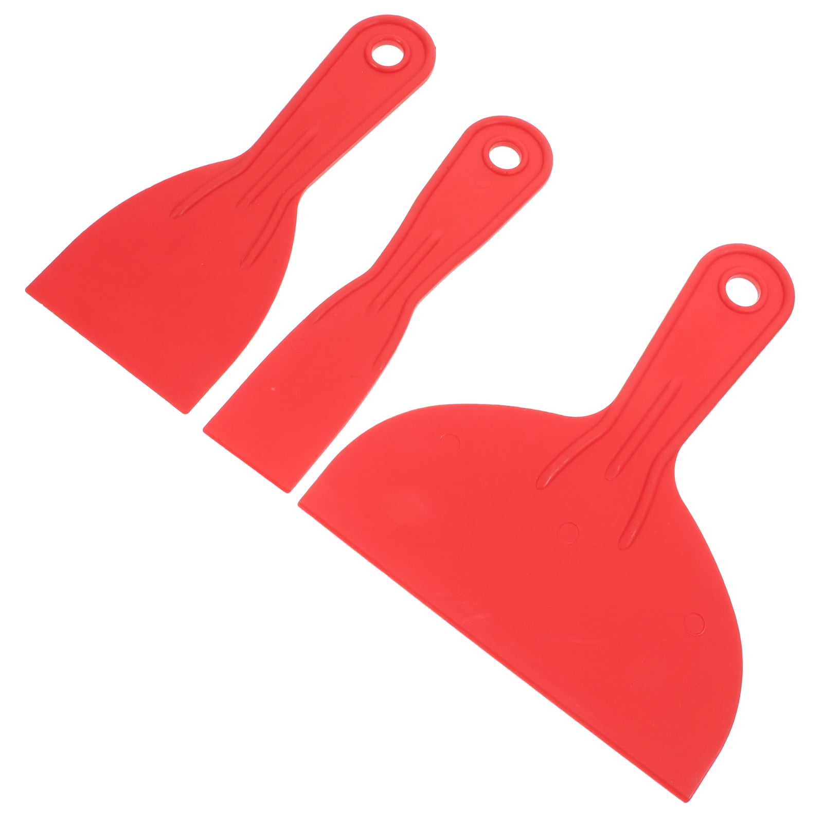 PENIKOKO Red PVC Plaster Spreader Set for Home Repair and Decoration ...